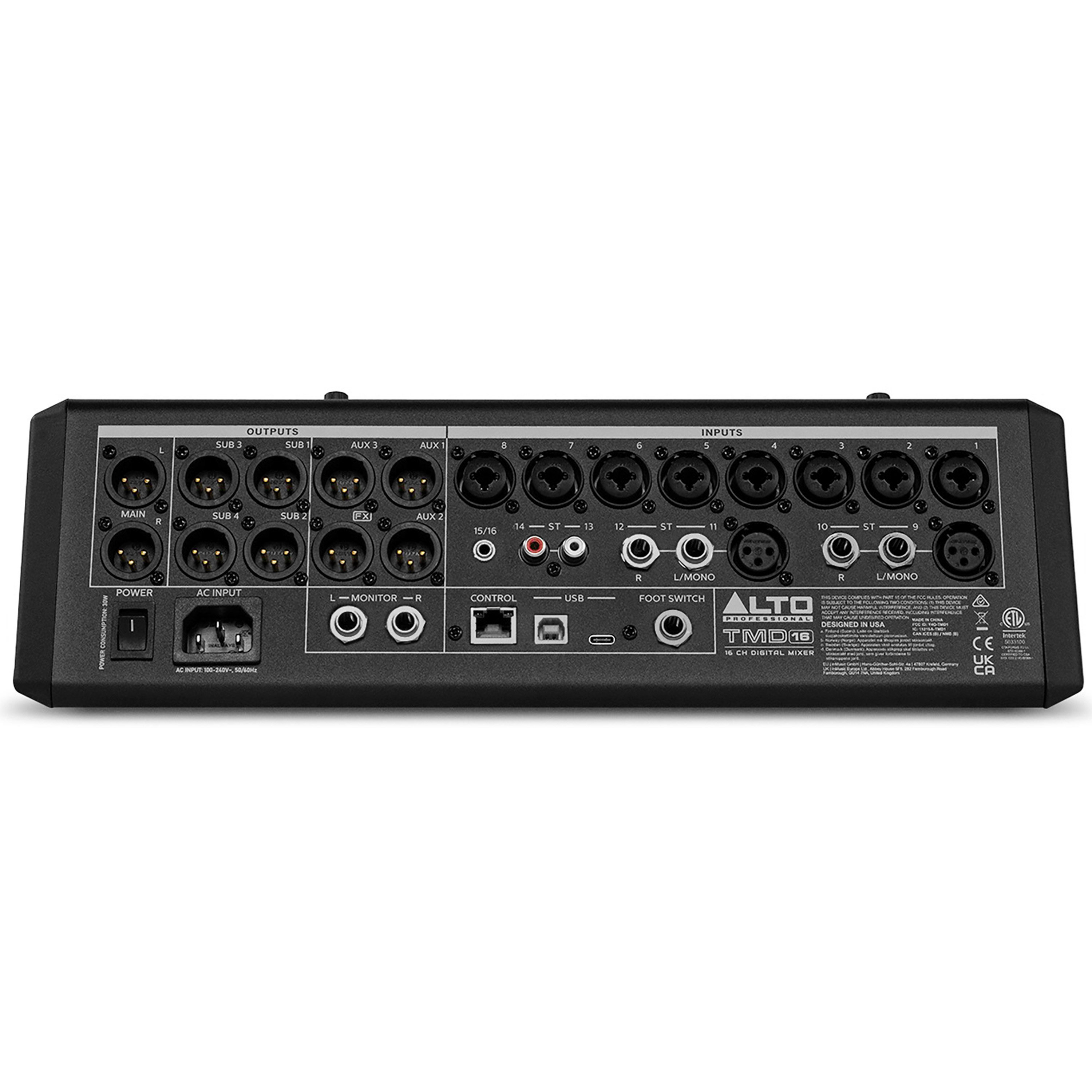 ALTO TMD16 - Console de mixage numérique SonoVente.com