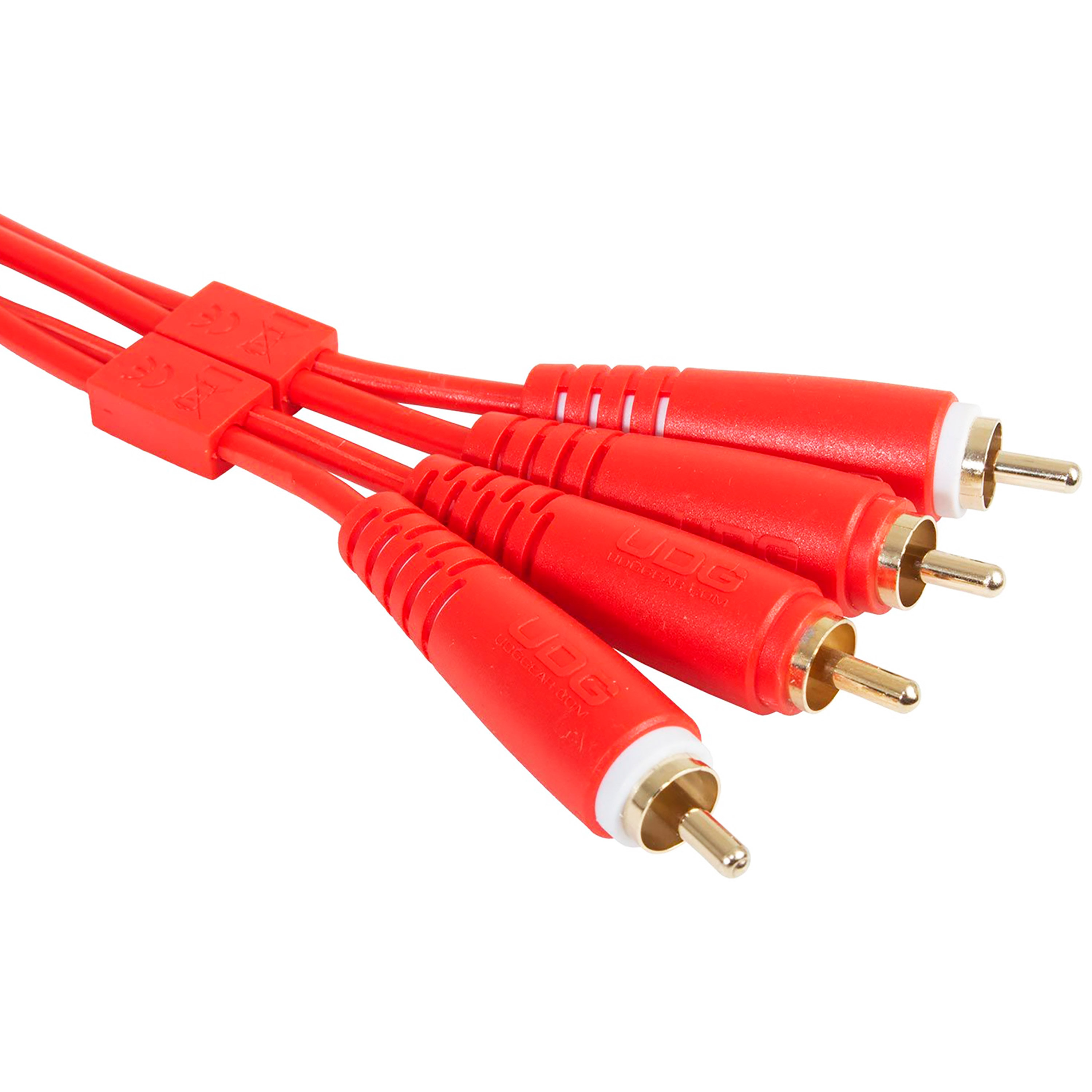 UDG U 97001 RD Ultimate RCA / RCA 1,5 m Red - Câble bretelle SonoVente ...