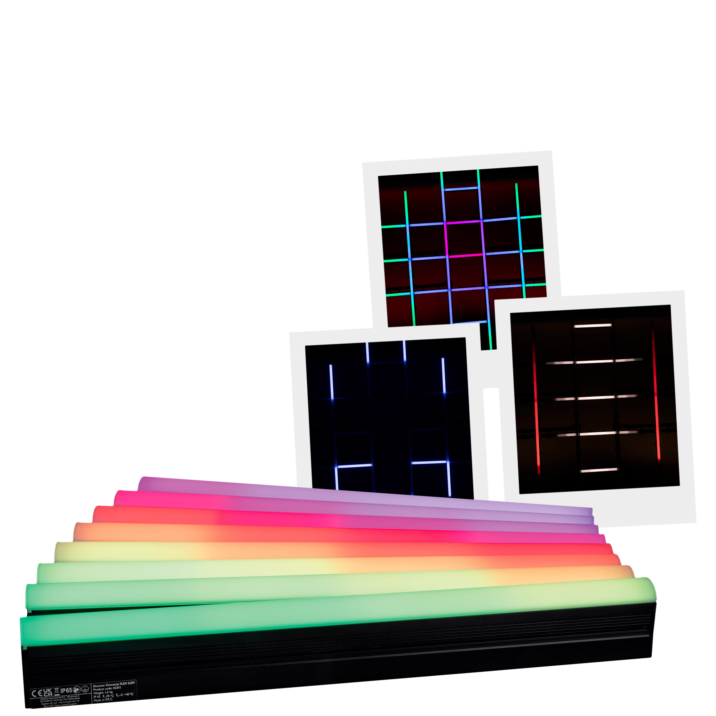 Showtec Octostrip FLEX 50CM Set - LED-balk SonoVente.com - nl