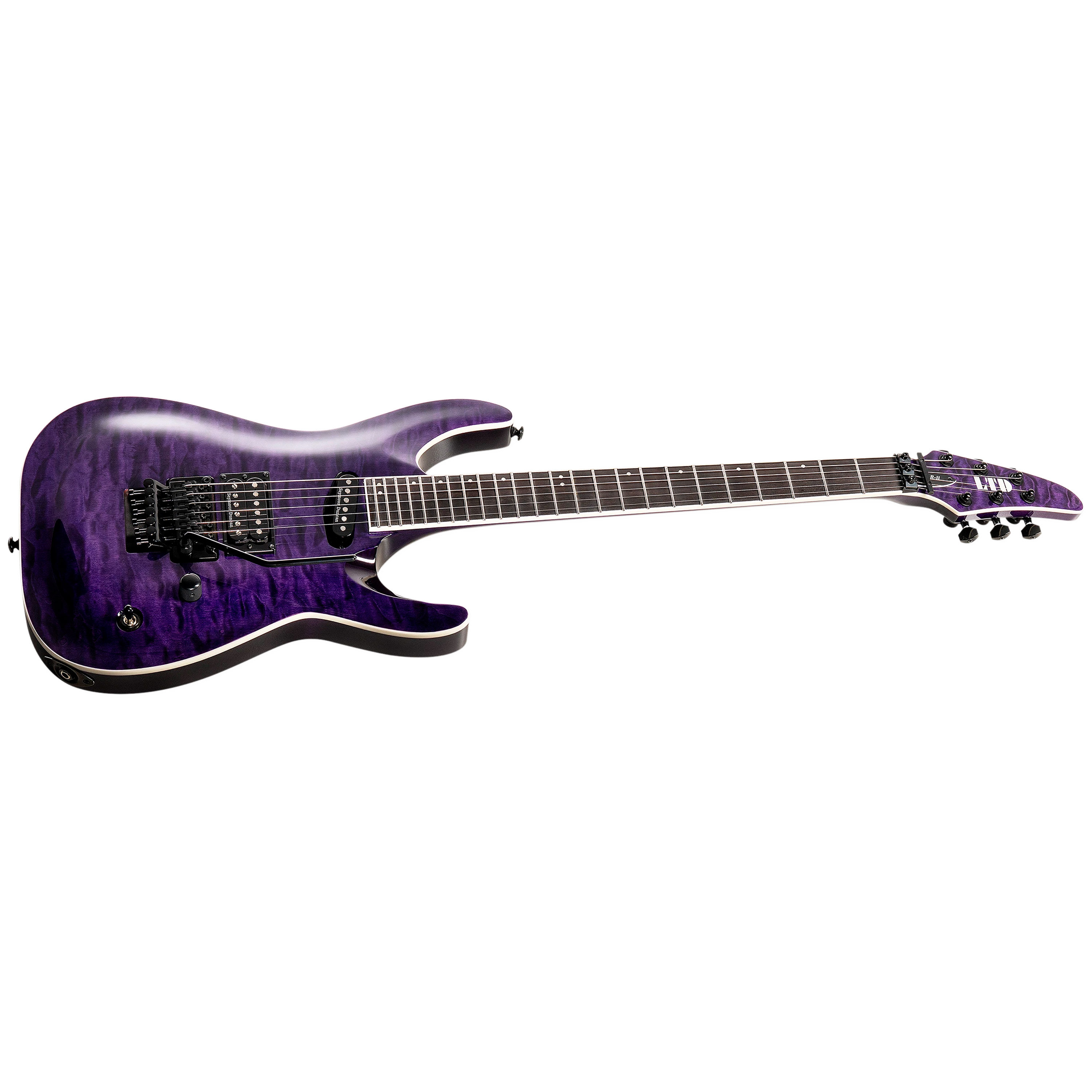 LTD ALR-II FR Andy LaRocque See Thru Purple - Signature Guitar ...