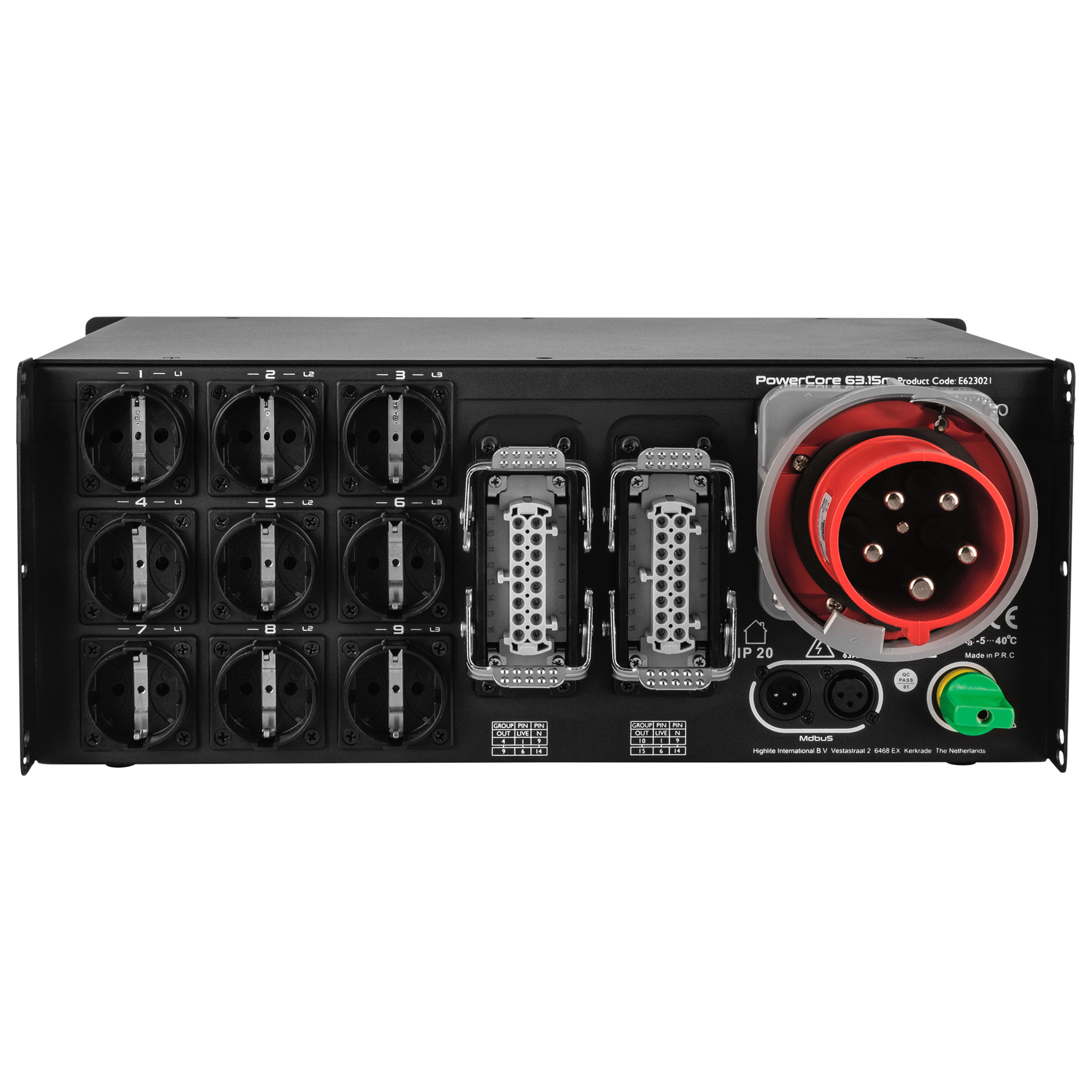 Showgear PowerCore 63.15m - Câble d'alimentation SonoVente.com - Maroc