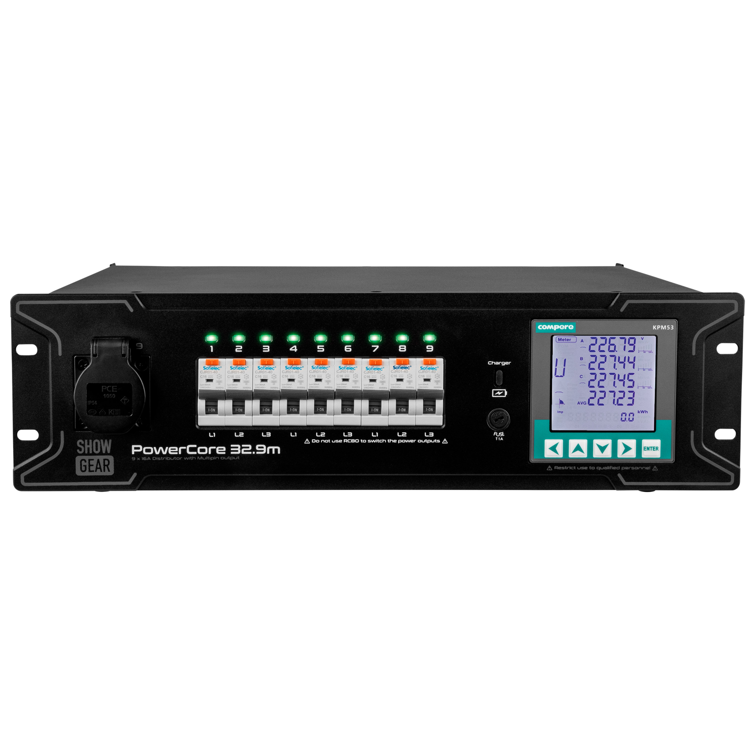 Showgear PowerCore 32.9m - Câble d'alimentation SonoVente.com - Maroc