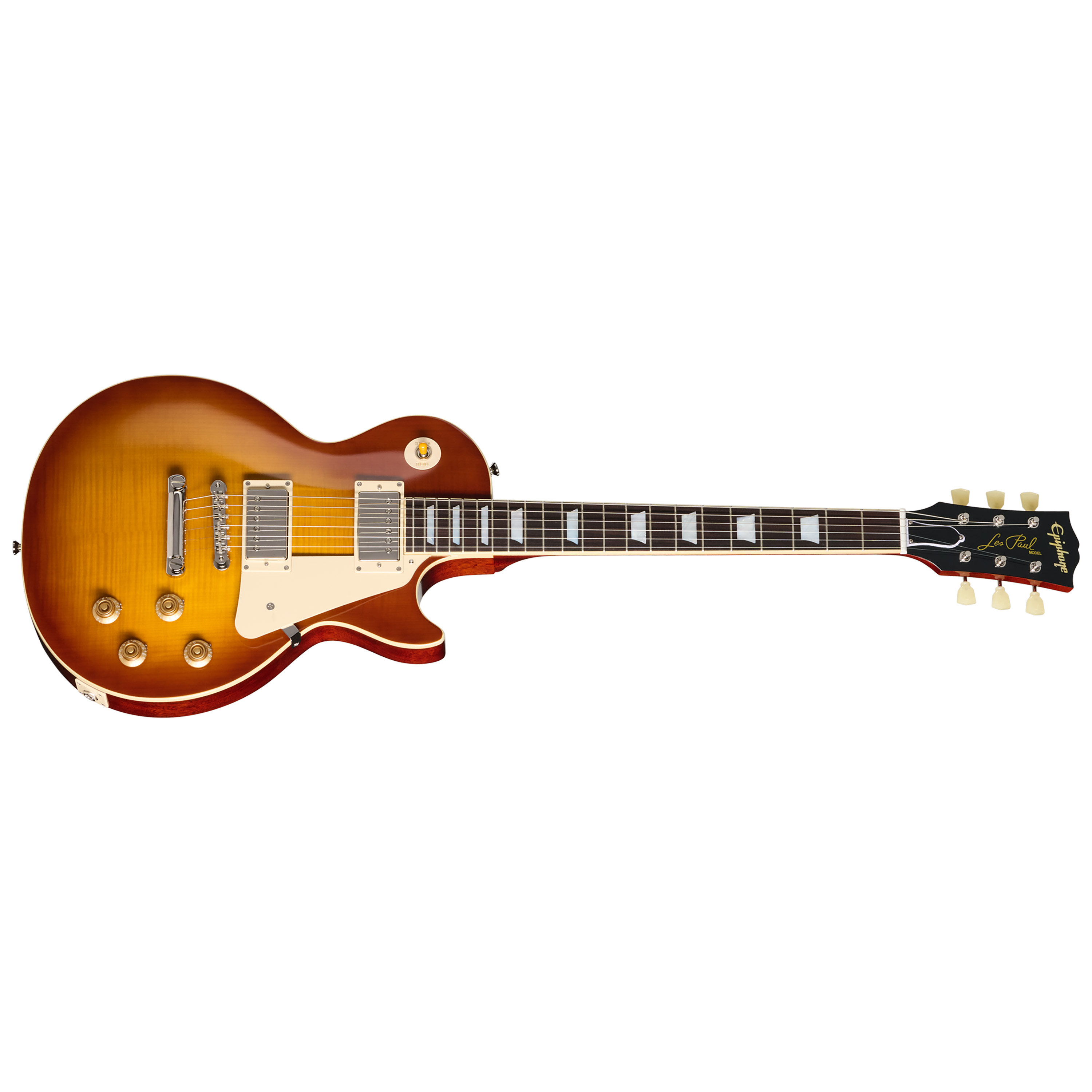 Epiphone 1959 Les Paul Standard Reissue Golden Poppy Burst + Étui - Les ...