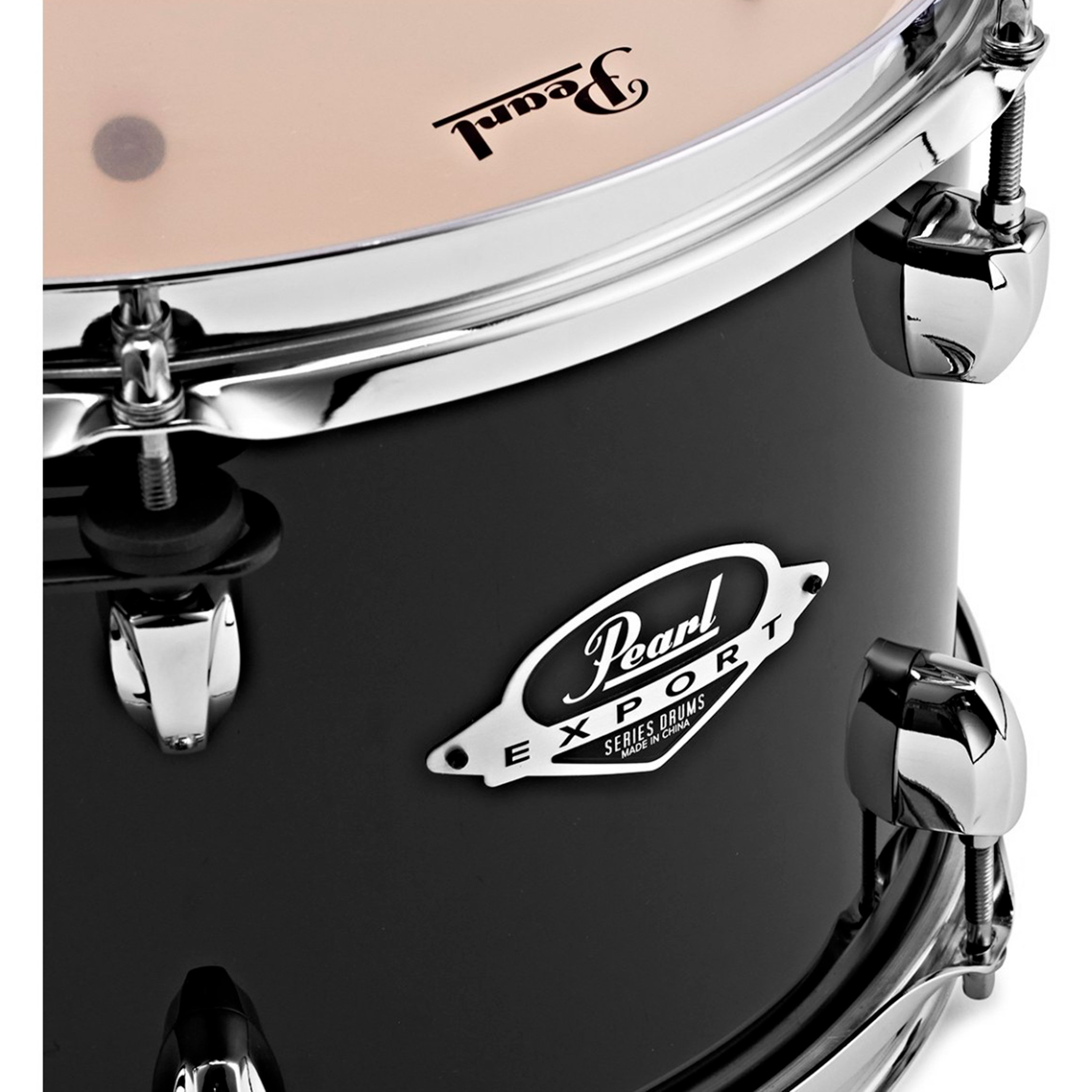 Pearl EXX1208TNC-31 Export Jet Black 12 x 8 - Tom / Floor Tom SonoVente ...