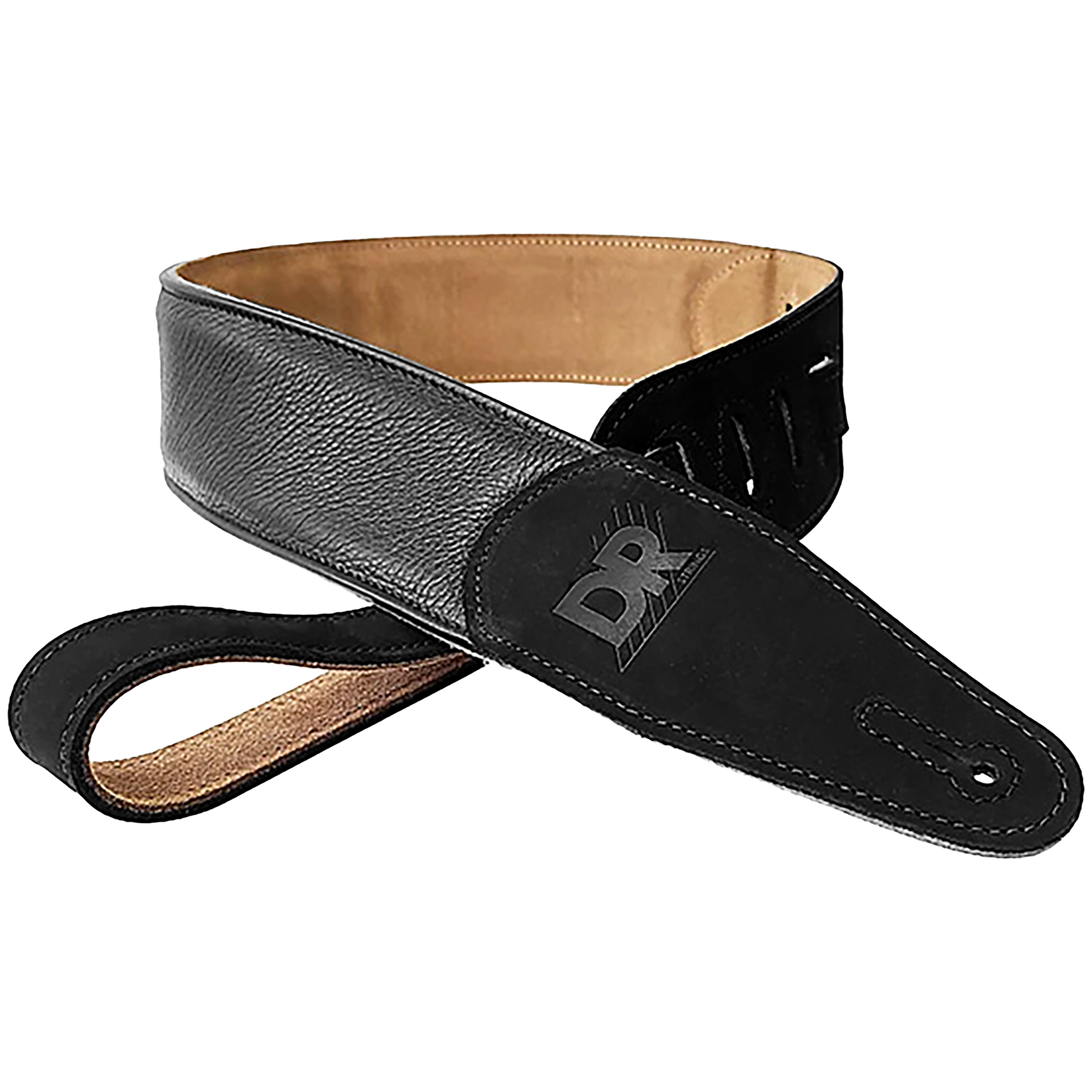 DR Strings Butter-Soft Black 7 cm - Sangle guitare SonoVente.com