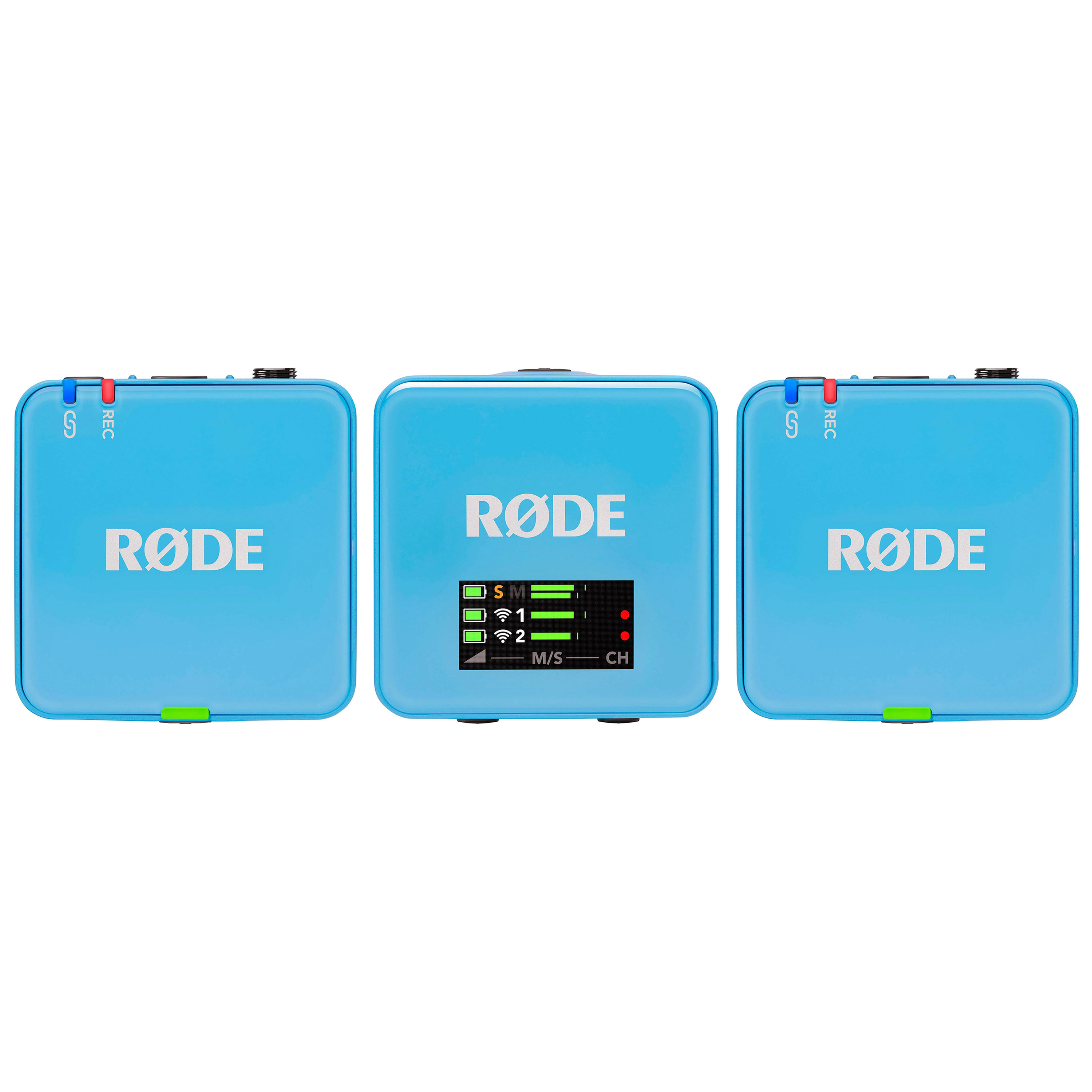 Rode Wireless GO Gen 3 Blue - Sets podcast & broadcast SonoVente.com ...