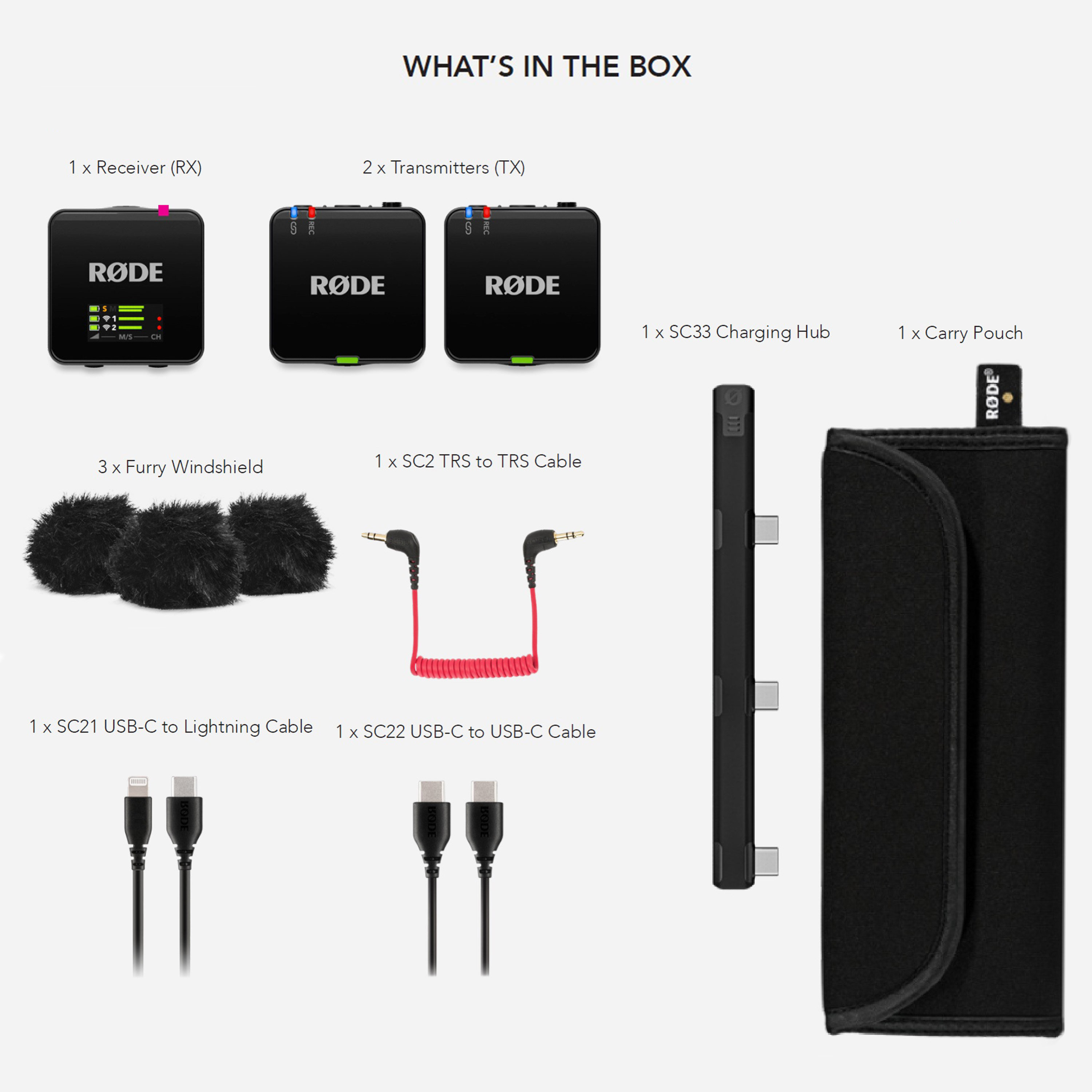 Rode Wireless GO Gen 3 Clay - Sets podcast & broadcast SonoVente.com