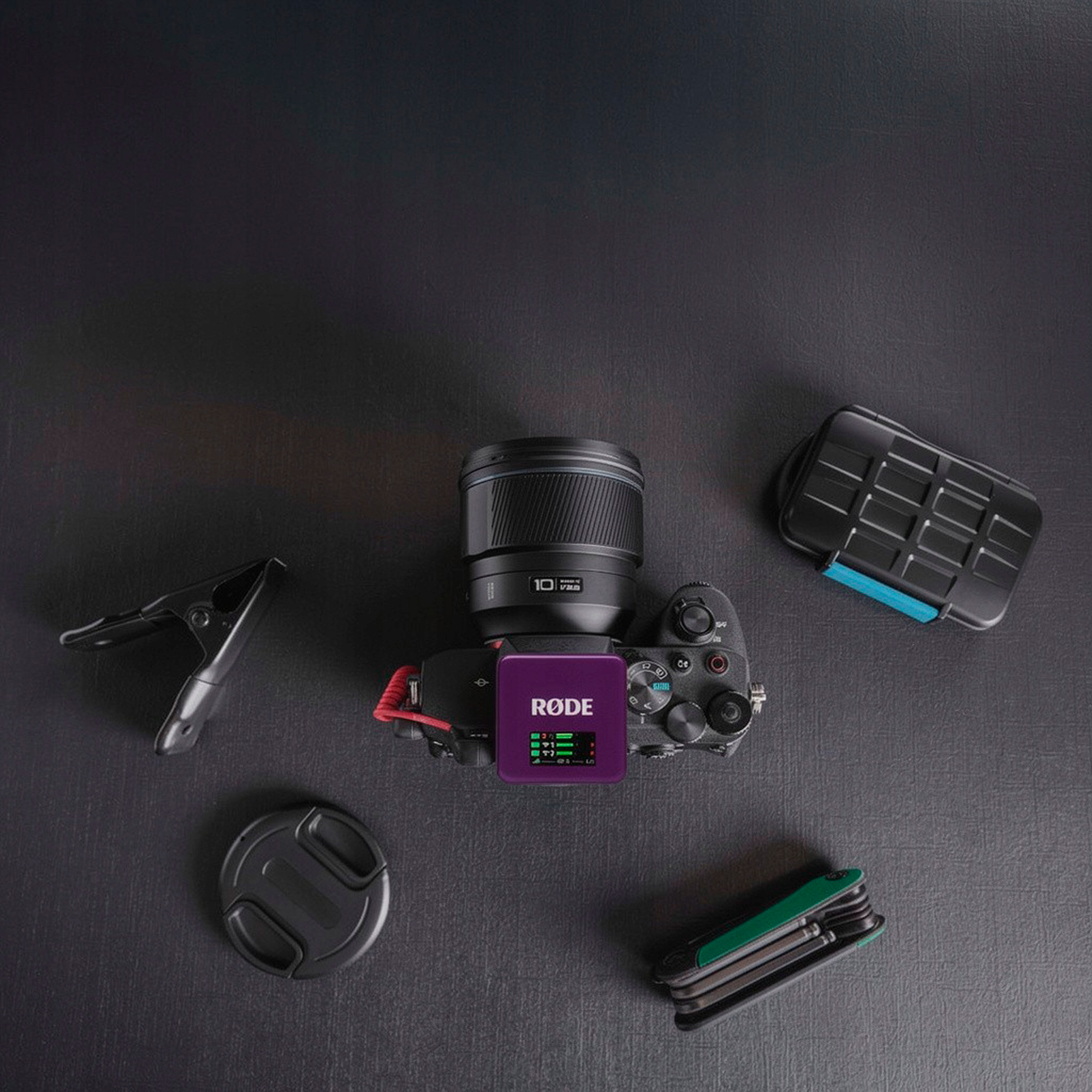 Rode Wireless GO Gen 3 Purple - Sets podcast & broadcast SonoVente.com