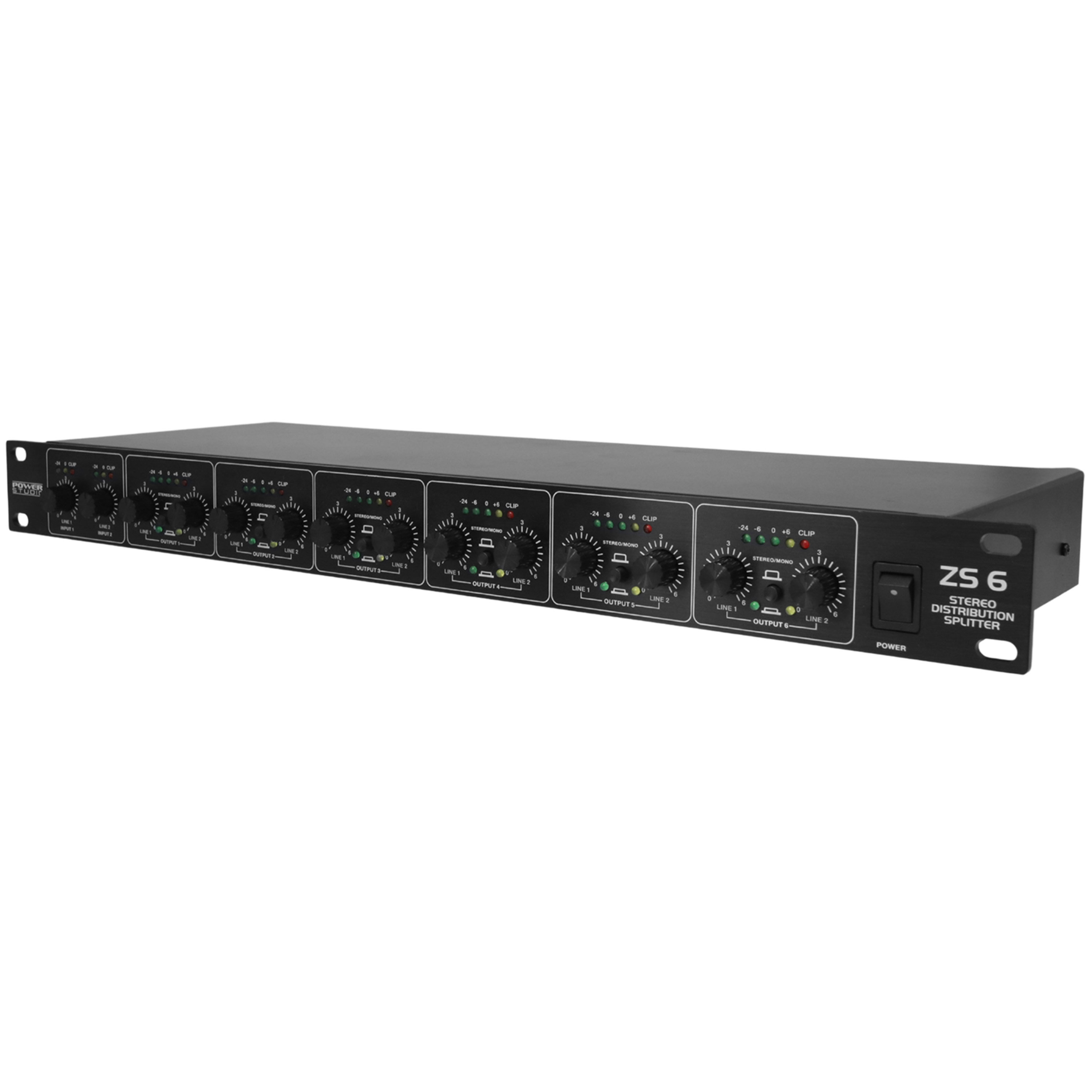 Power Studio ZS 6 - Répartiteur / zoneur / mélangeur SonoVente.com