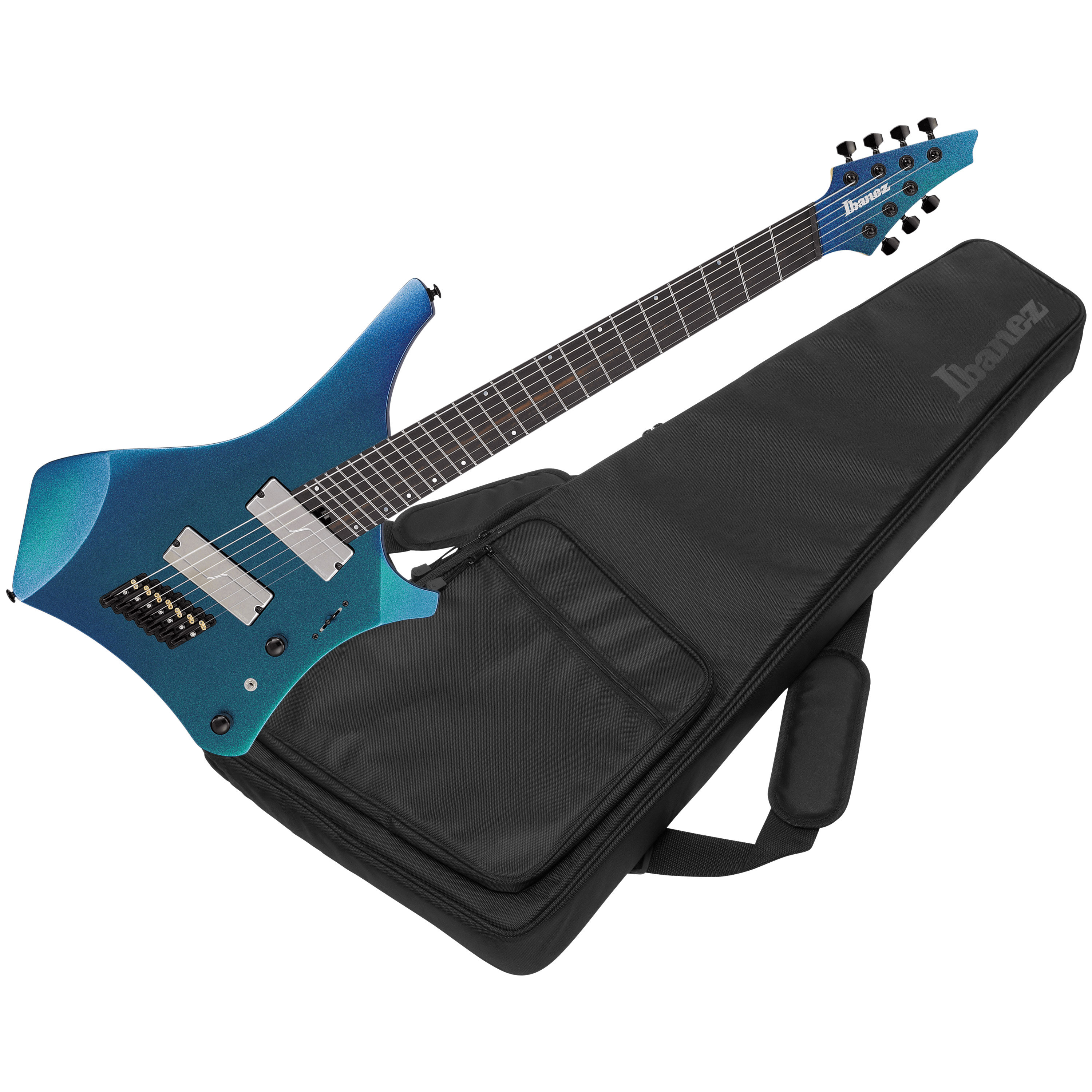 Ibanez A527-NSH Alpha Nebula Shift + étui - Guitare métal / moderne ...