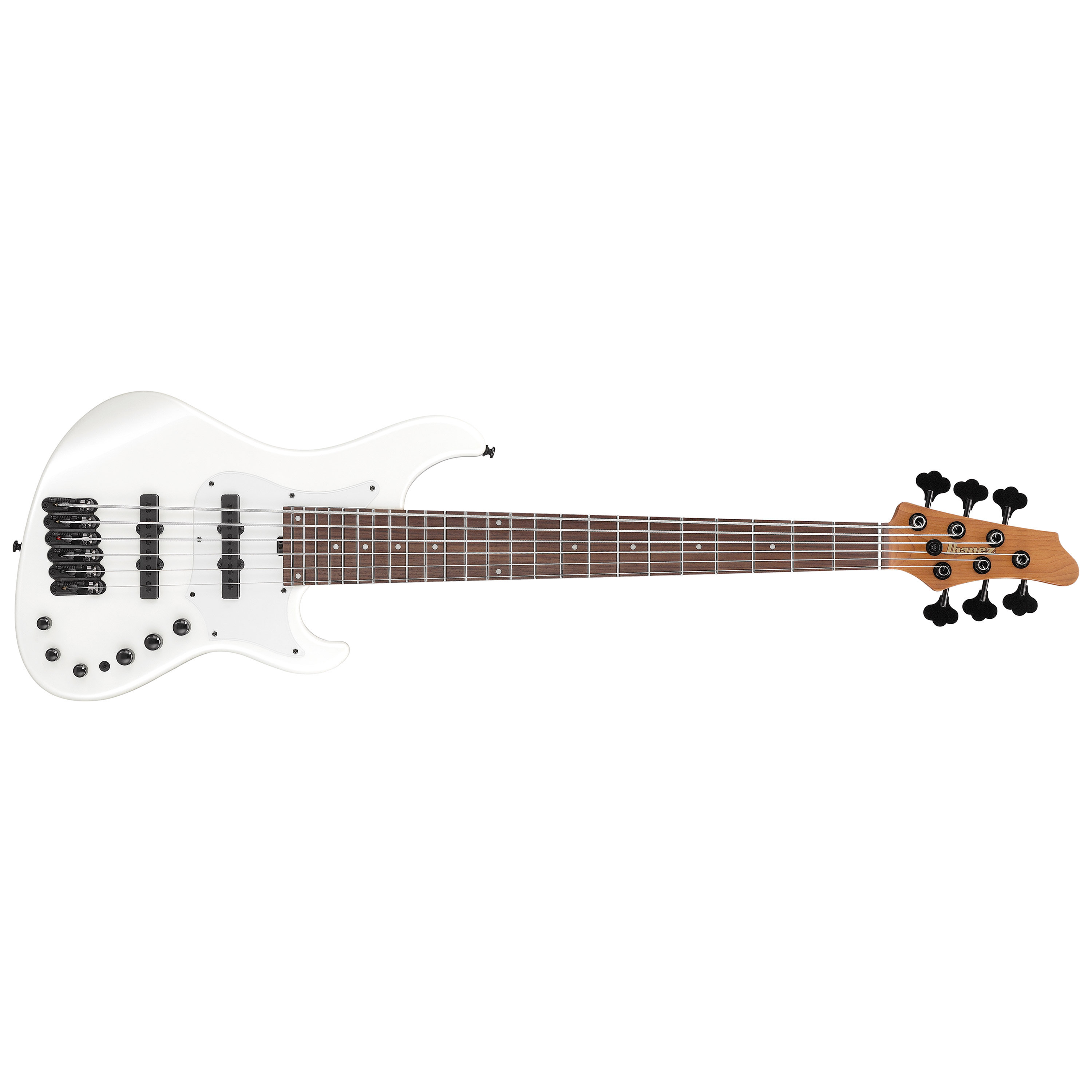 Ibanez MDM1006 Pearl White + Housse - Elektrische bas SonoVente.com - nl