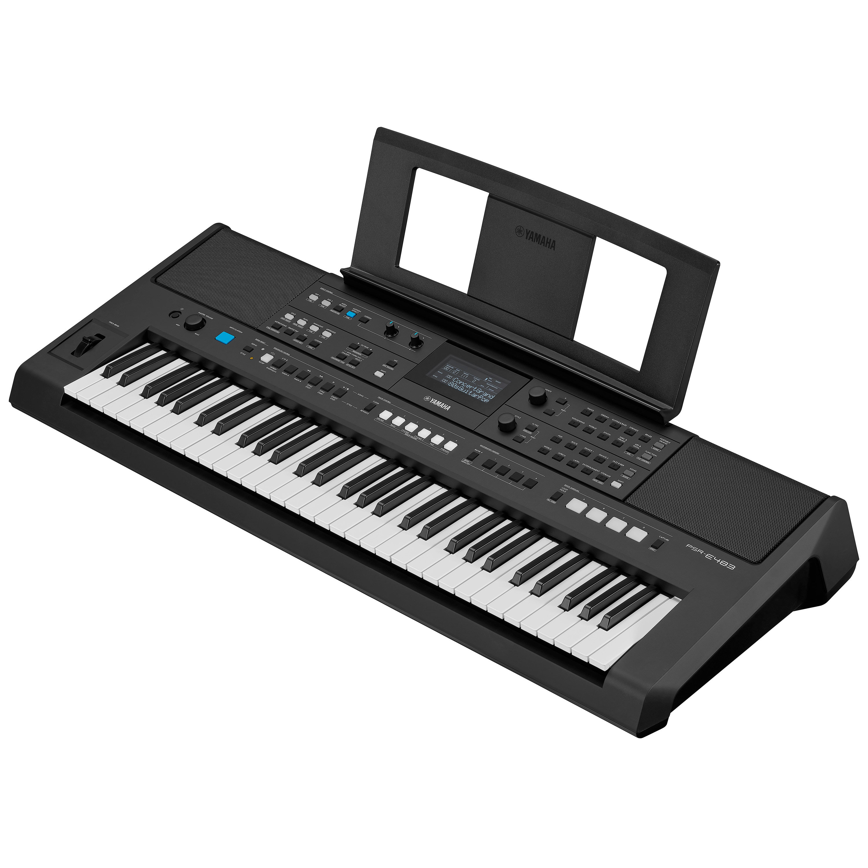Yamaha PSR-E483 - Clavier toucher dynamique SonoVente.com