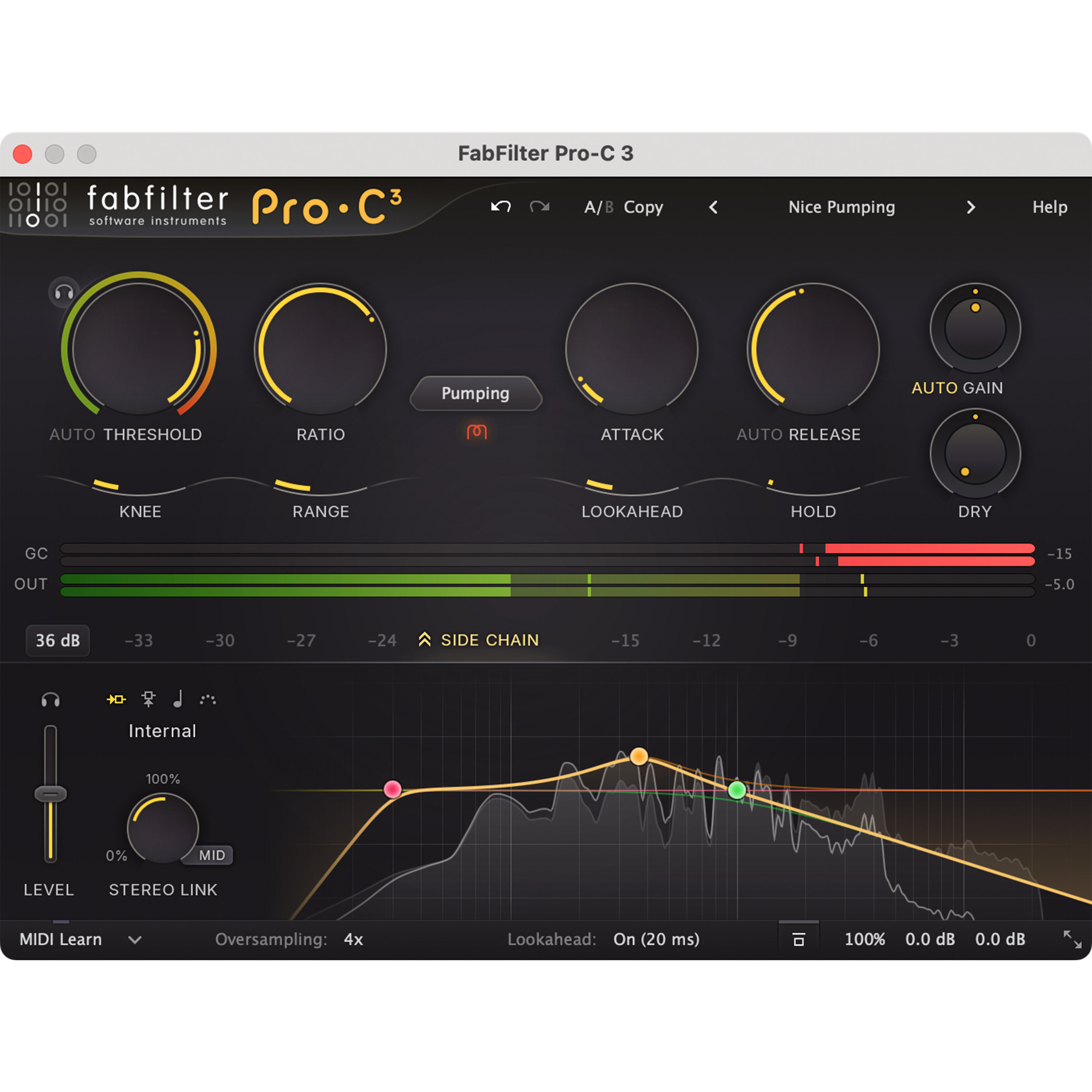 FabFilter Pro-C 3 - Logiciel plugins d'effets SonoVente.com