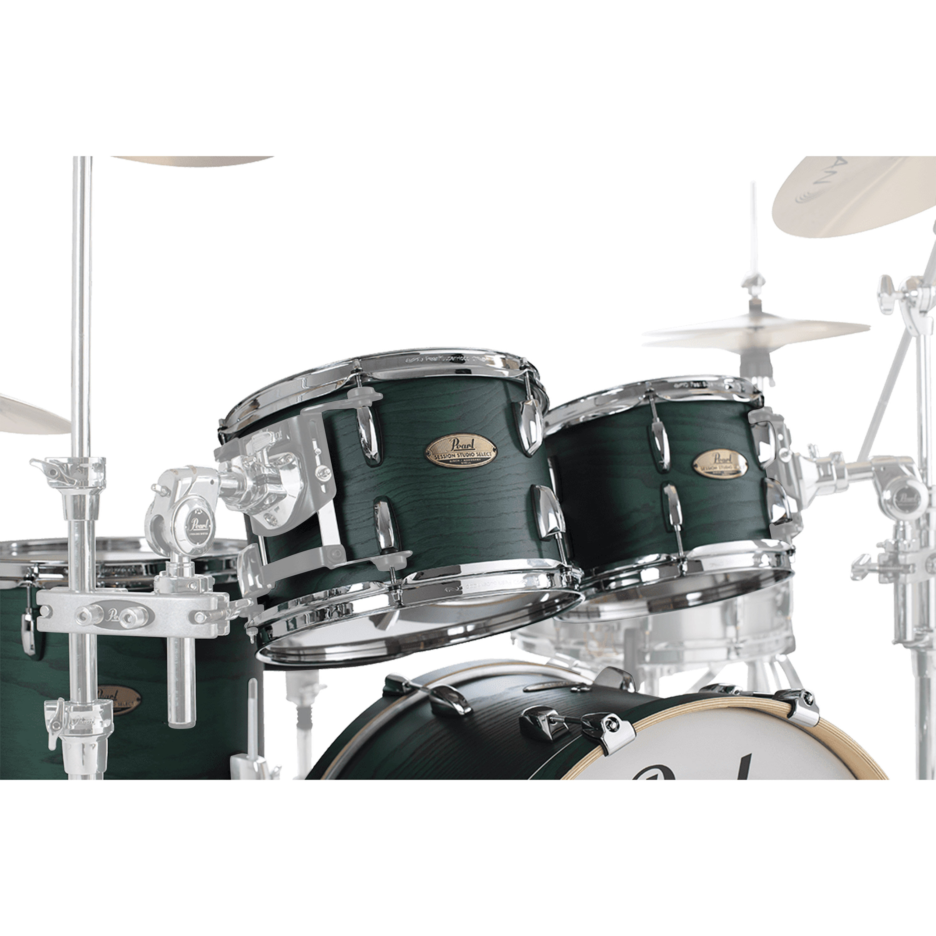 Pearl STS904XPC-851 Session Studio Select 4 fûts 20 Emerald Ash ...