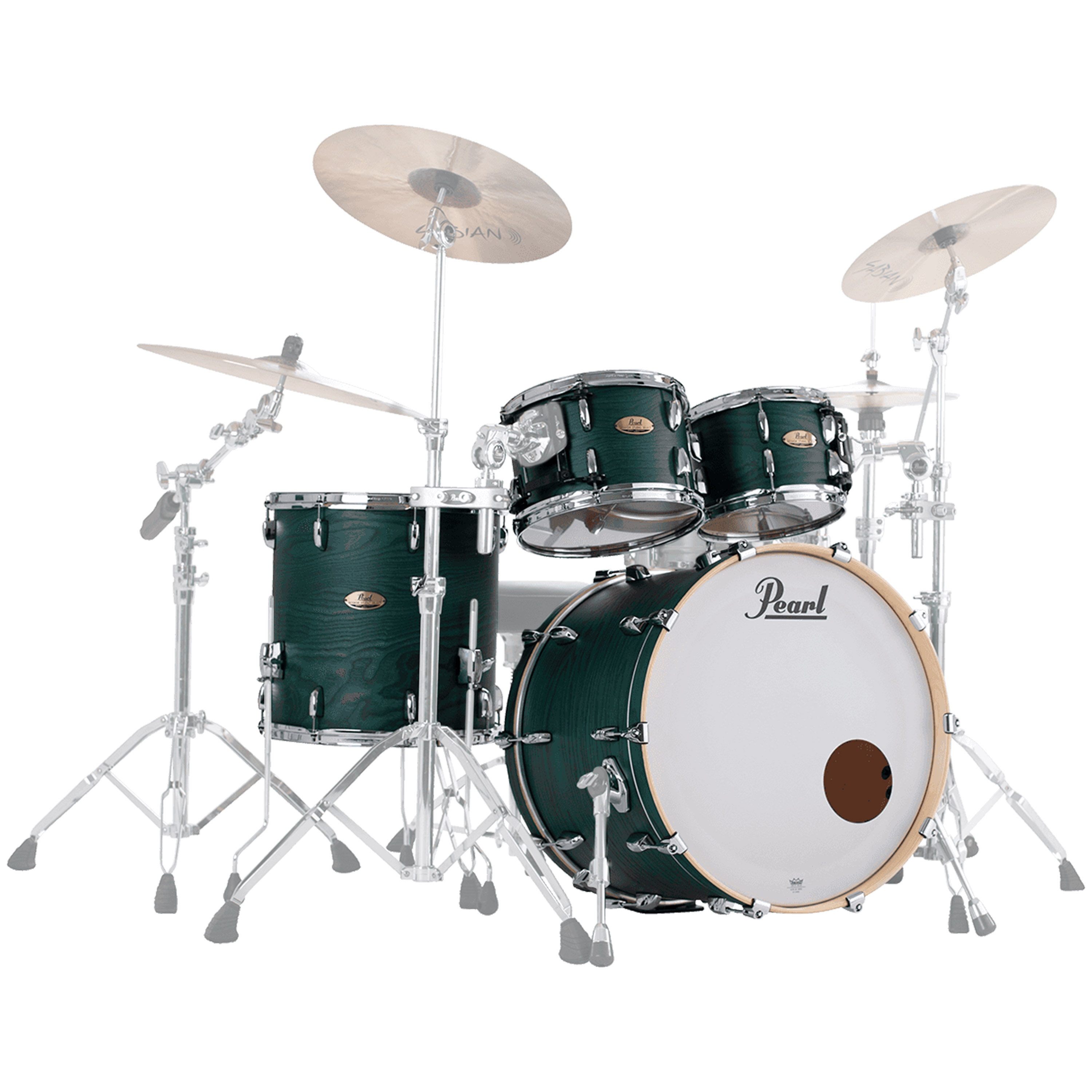 Pearl STS924XSPC-851 Session Studio Select 4 fûts 22 Emerald Ash ...