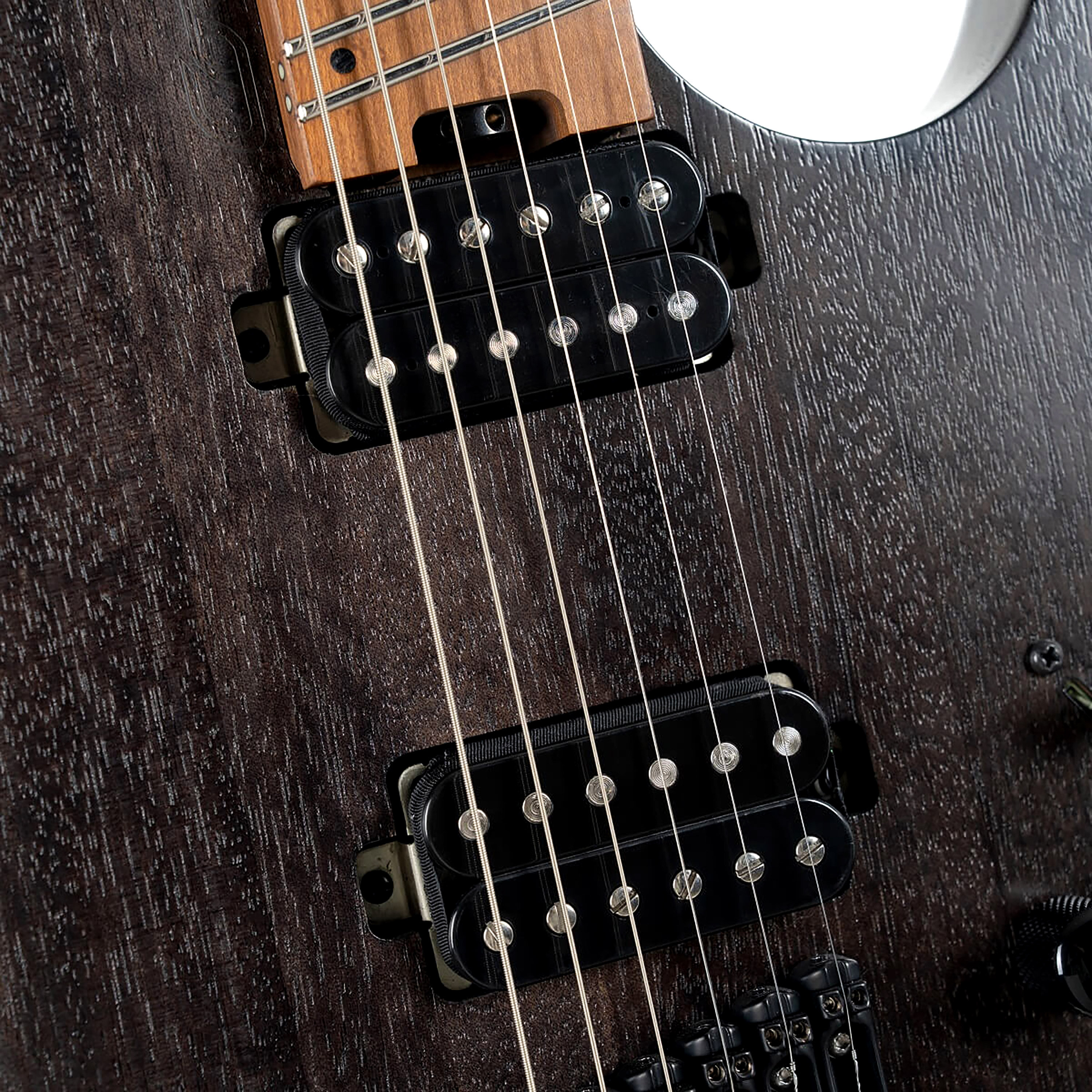 Cort Space G6MS Semi Gloss Trans Black - Guitare métal / moderne ...