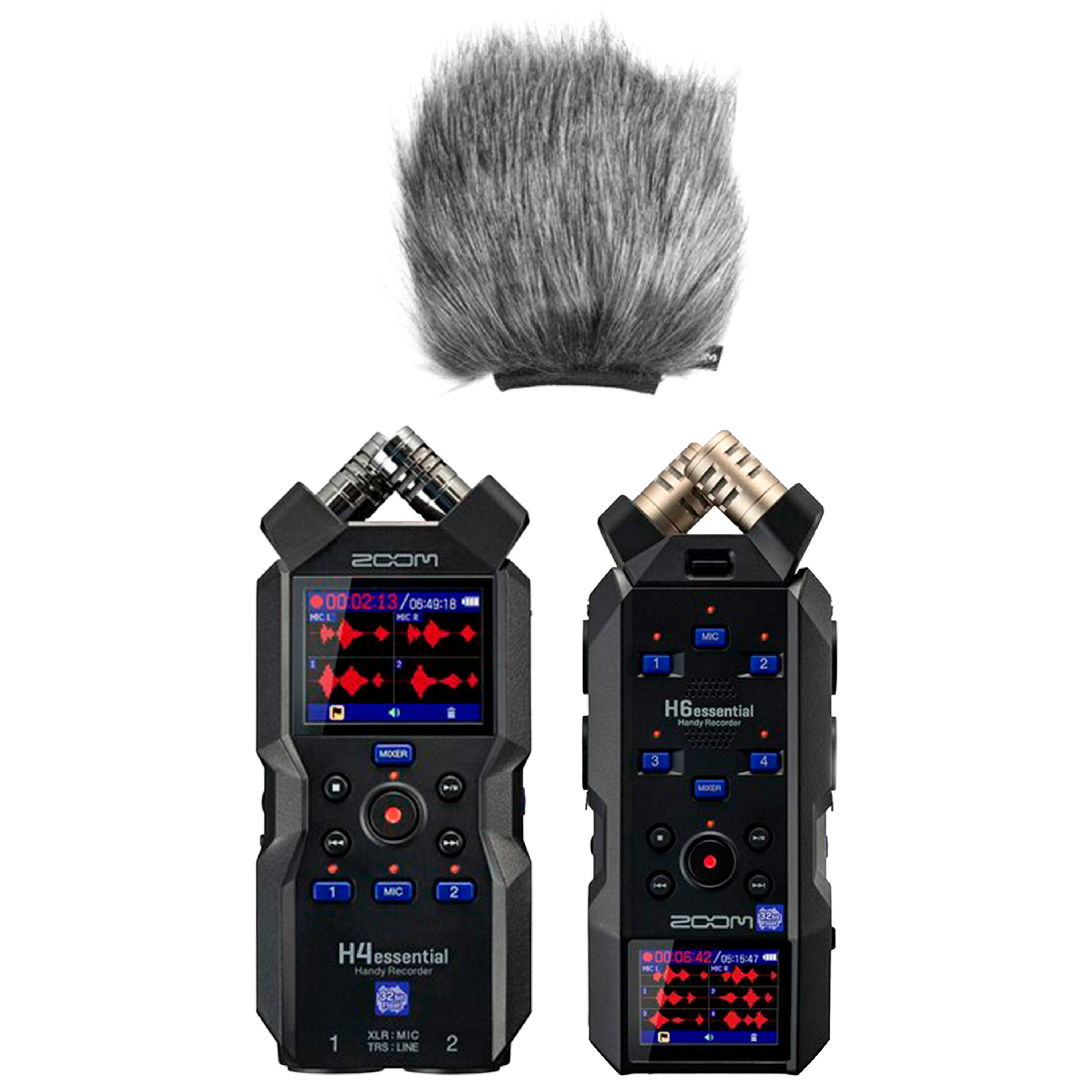 Zoom WSH-4e Bonnette anti-vent pour H4 ou H6essential - Accessoires ...