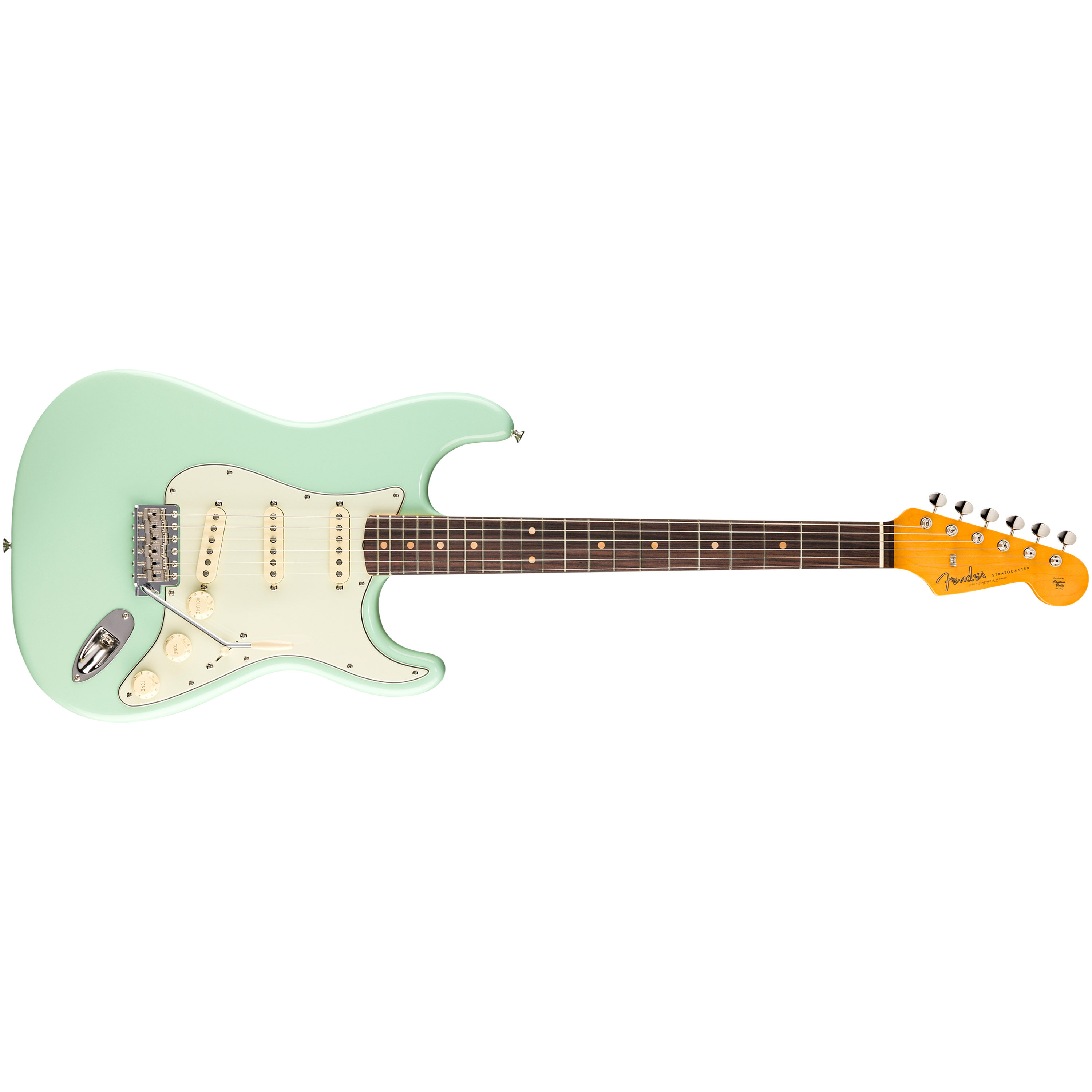 Fender American Vintage II 1961 Stratocaster Surf Green + étui ...
