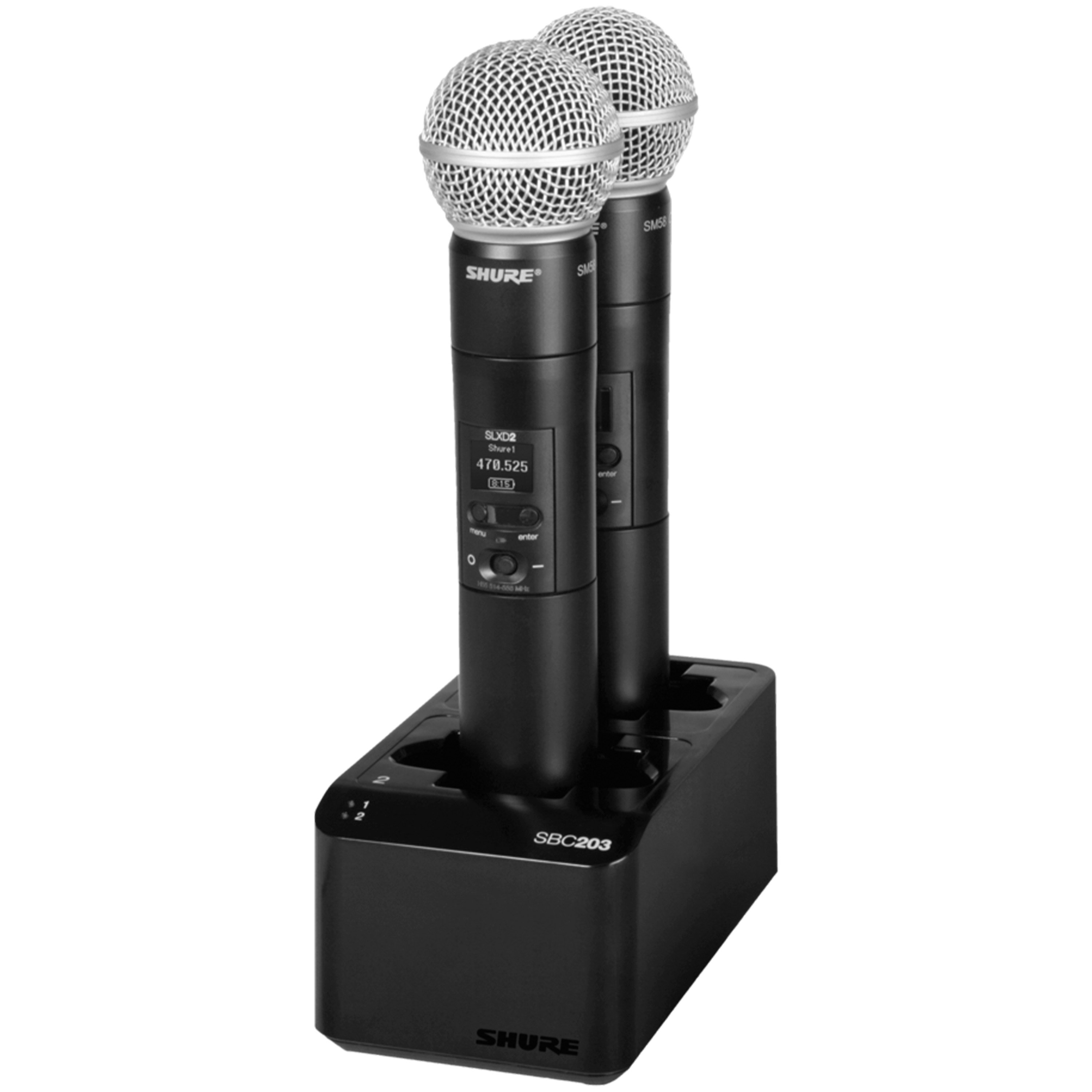 Shure Pack 2 Batteries SB903 + Dock de Recharge - Accessoires voor HF ...