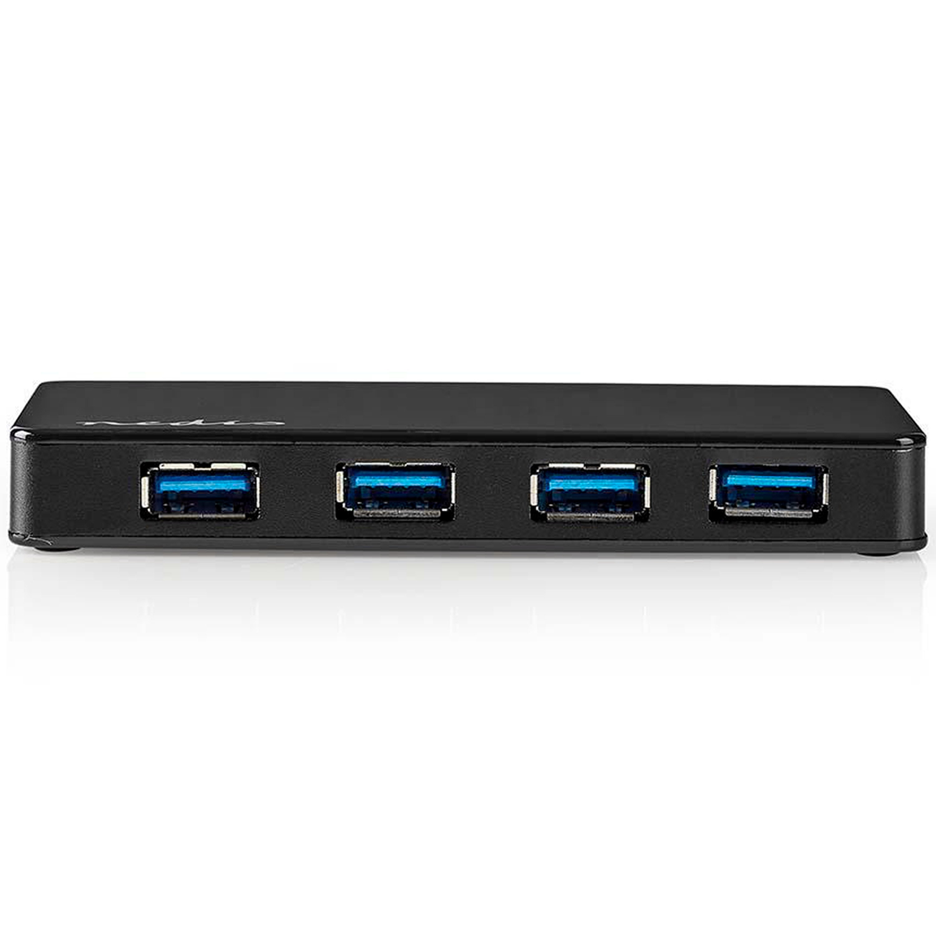Nedis UHUBU3420BK - Hub USB alimenté - Adaptateur SonoVente.com