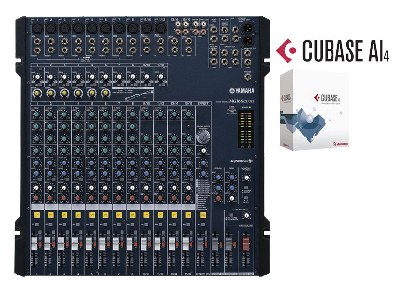 Yamaha MG166 CX USB - Console de mixage analogique SonoVente.com