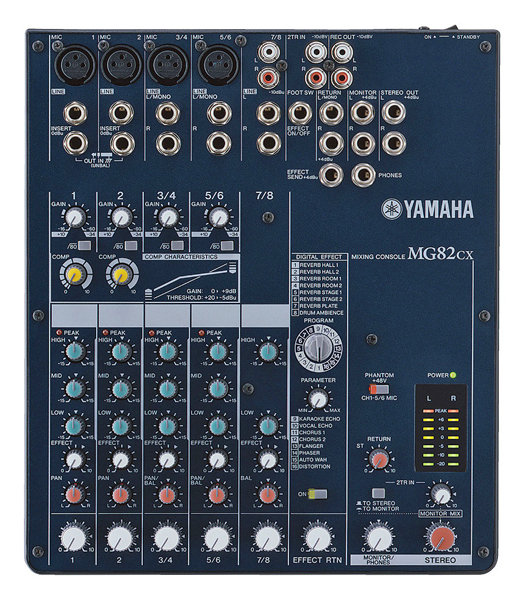 Yamaha MG82 CX - Console de mixage analogique SonoVente.com