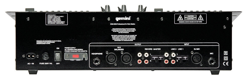 Gemini CDM 3600 - Platine CD SonoVente.com
