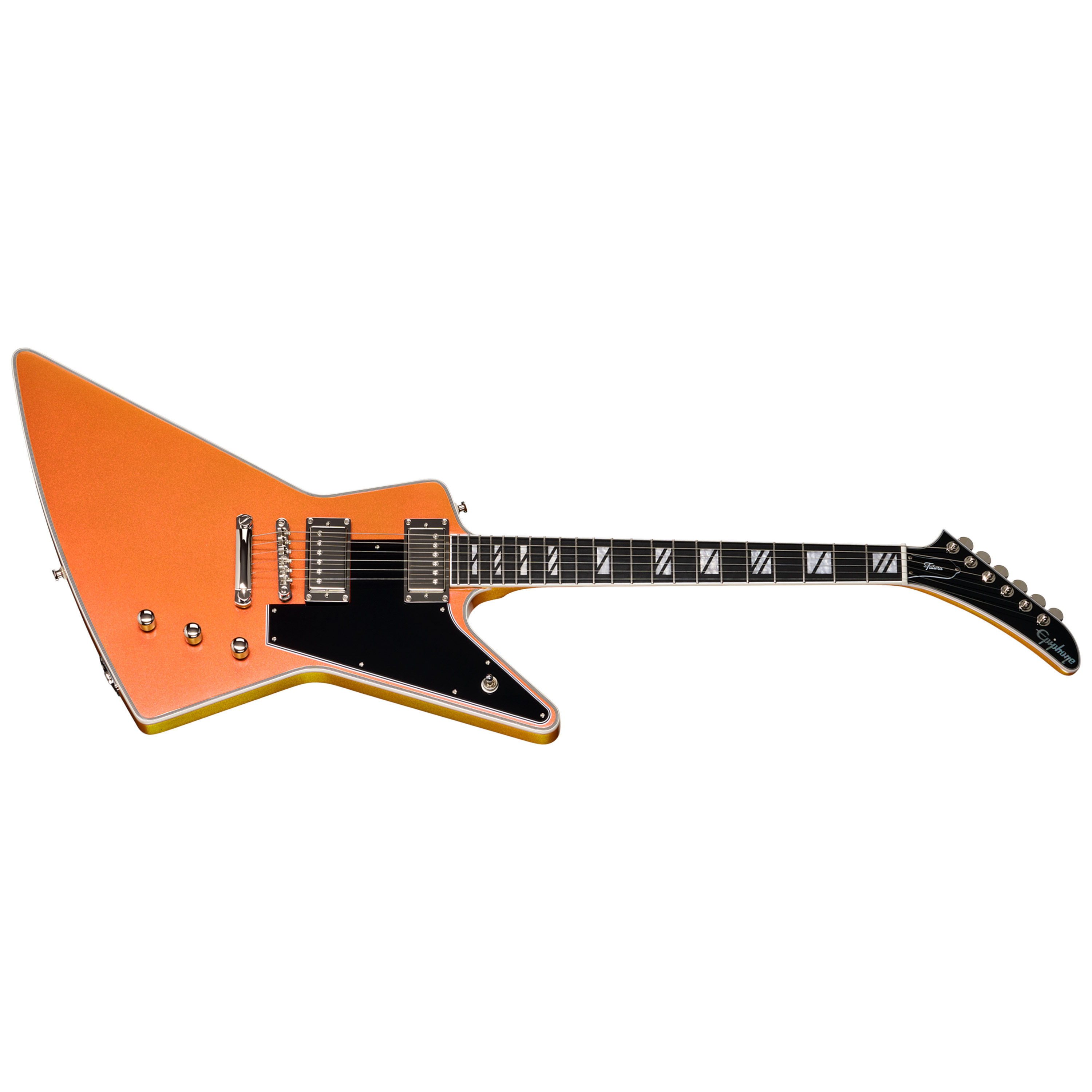 Epiphone Explorer Custom Futura Firestorm Shift + Housse - Guitarra ...
