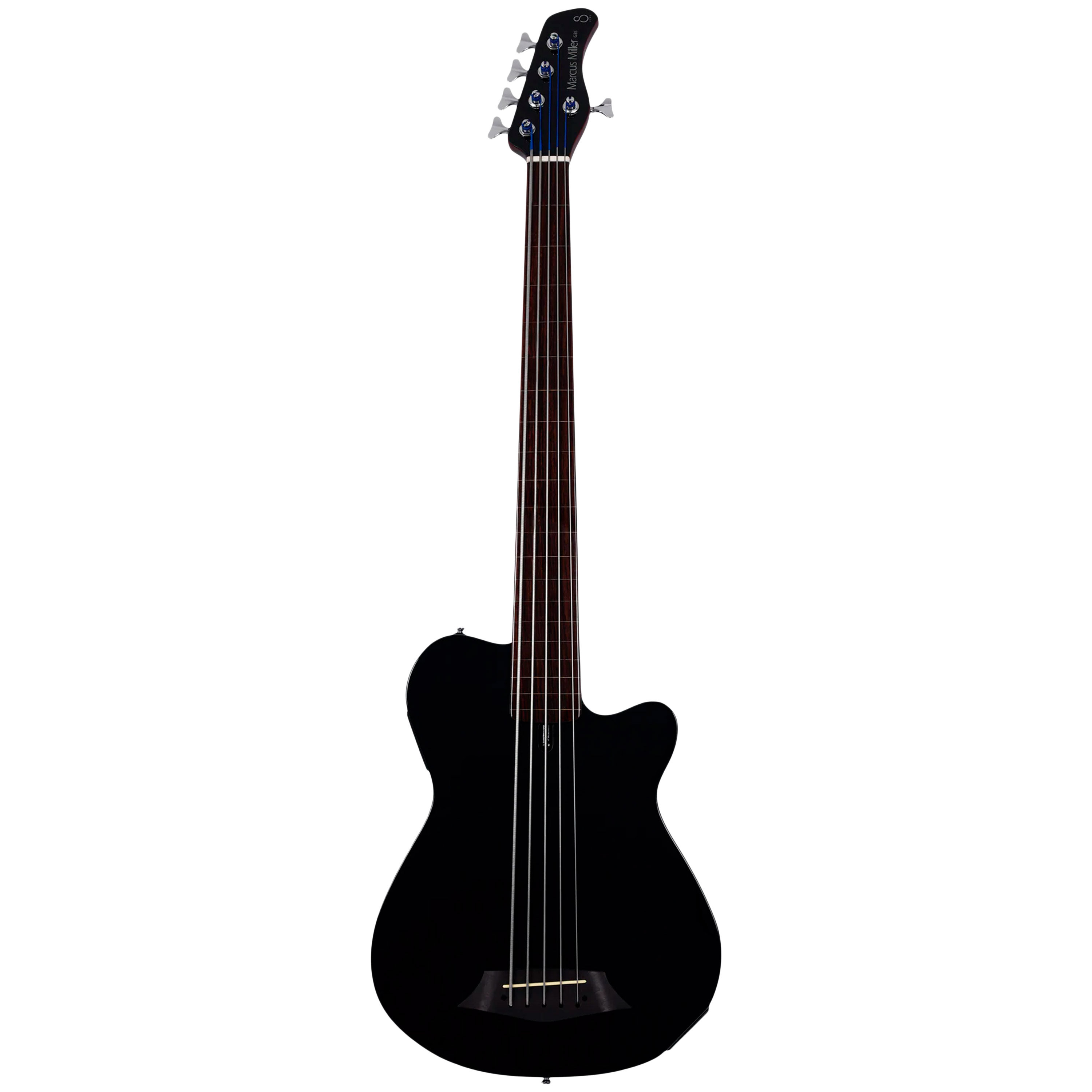 Marcus Miller GB5 5 Cordes FL Black - Elektro-akoestische bas SonoVente ...