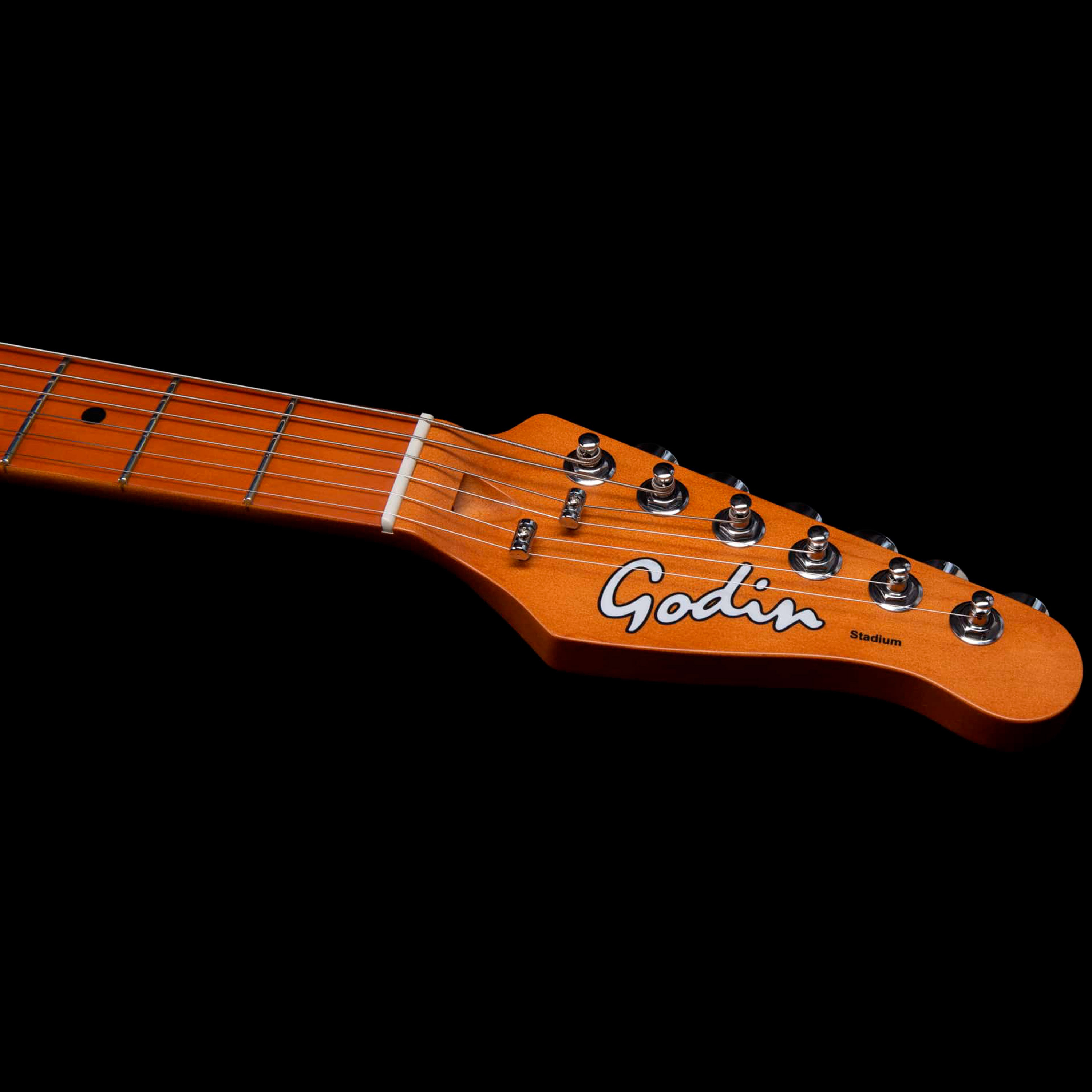 Godin Stadium Pro Pacifik Blue LTD MN + Housse - Guitare forme T ...