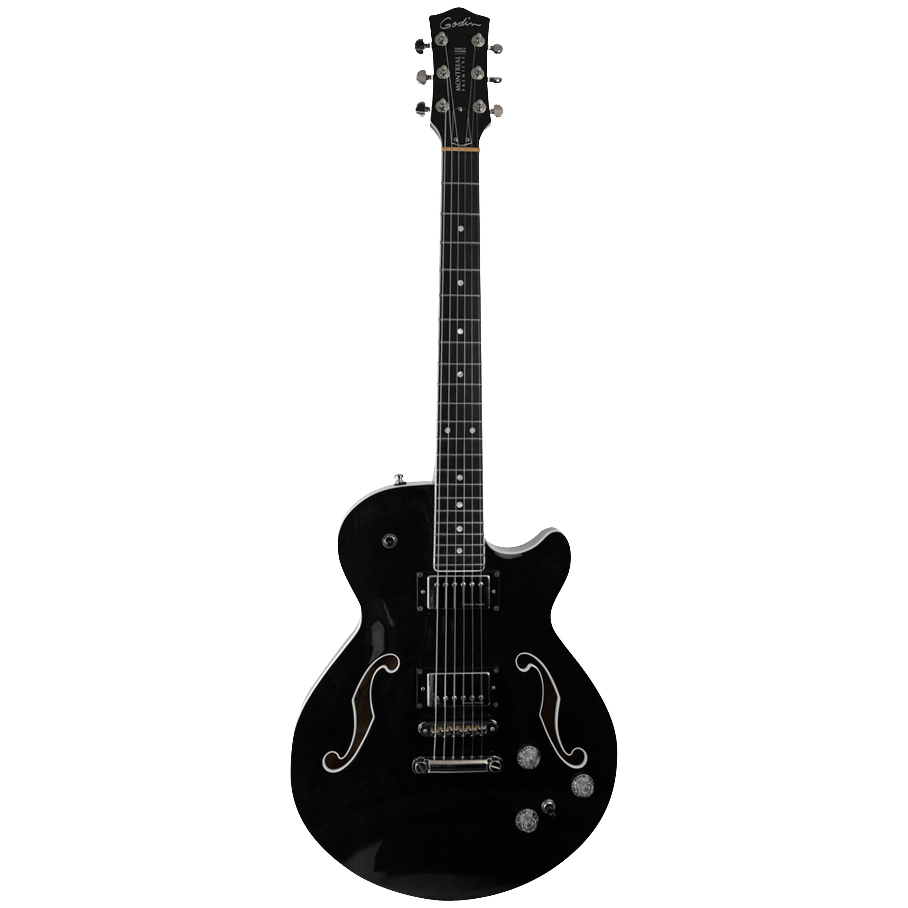 Godin Montreal Premiere Indigo Blue + Housse - Guitare hollow body ...