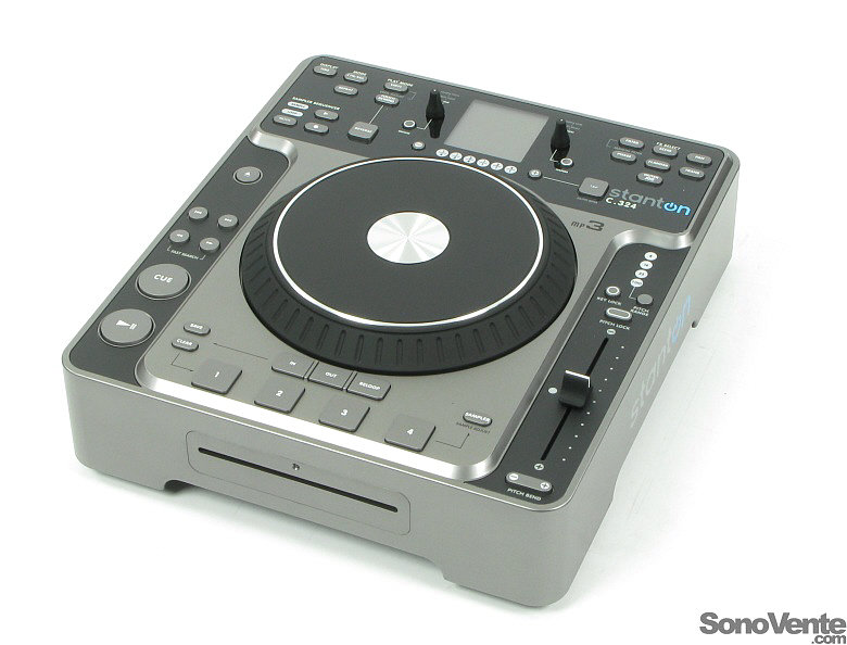 Stanton C 324**** - Platine CD MP3 à plat SonoVente.com