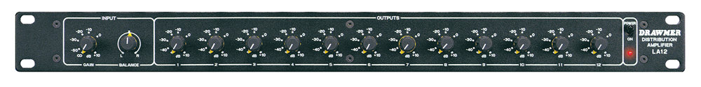 Drawmer LA12 - Répartiteur / zoneur / mélangeur SonoVente.com
