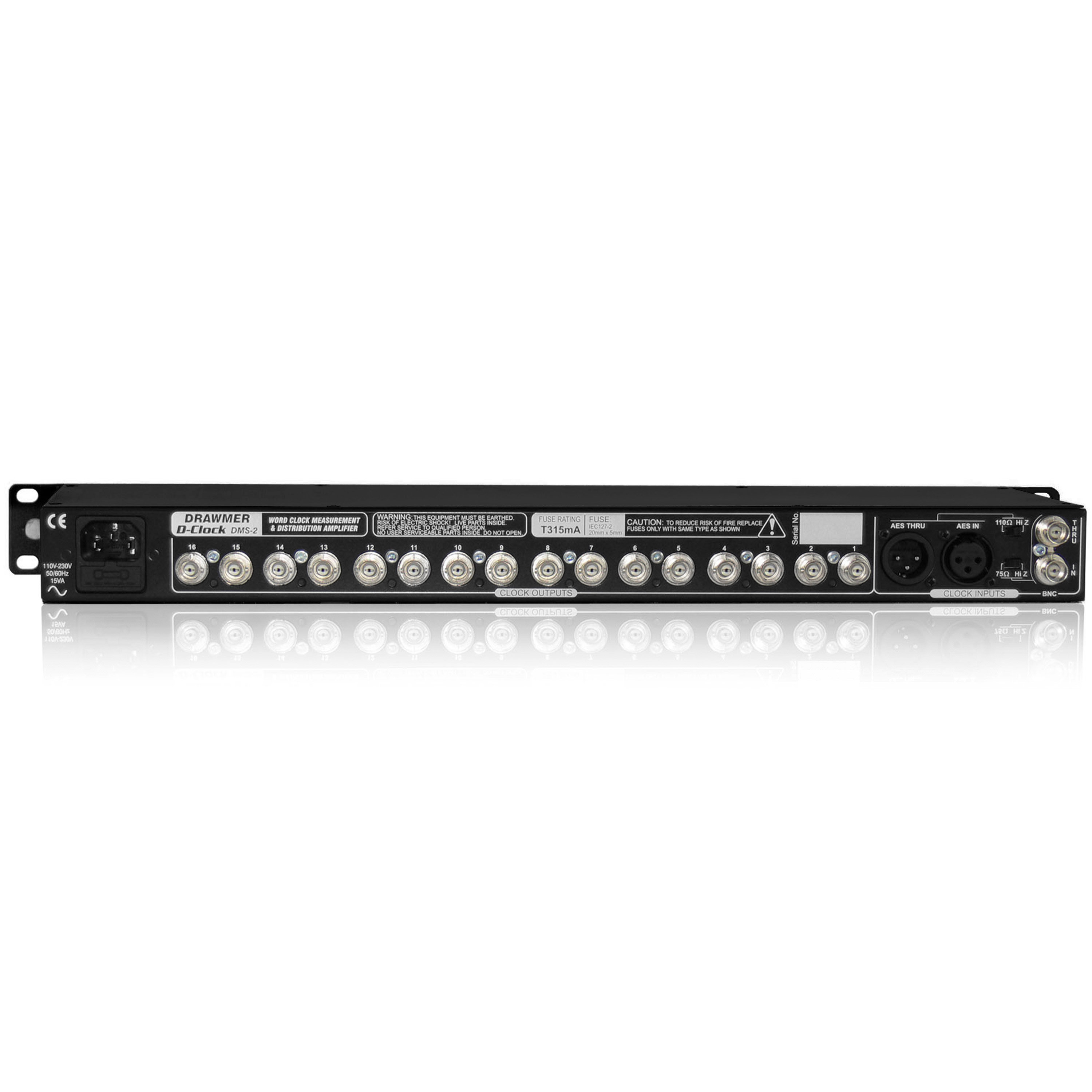 Drawmer DMS 2 D-CLOCK - Synchros et horloges SonoVente.com