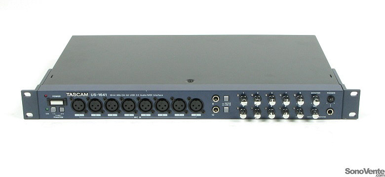 Tascam US 1641 - Carte son SonoVente.com