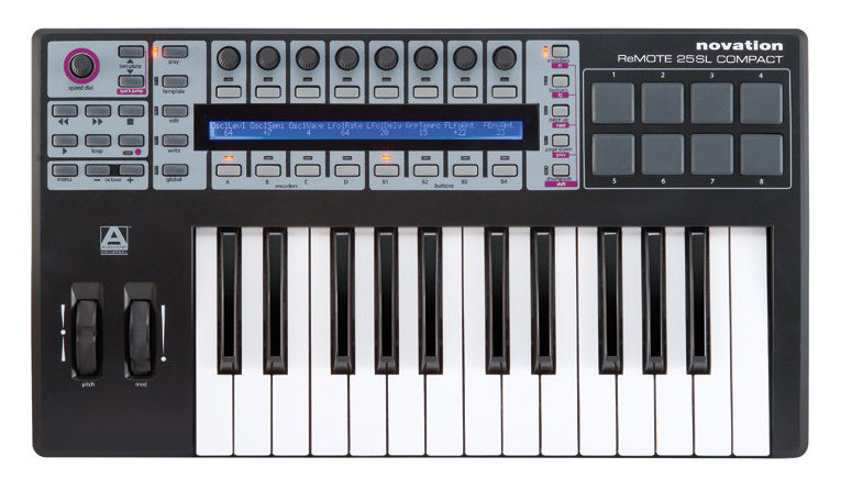 Novation REMOTE 25 SL Compact **** - Clavier maître SonoVente.com