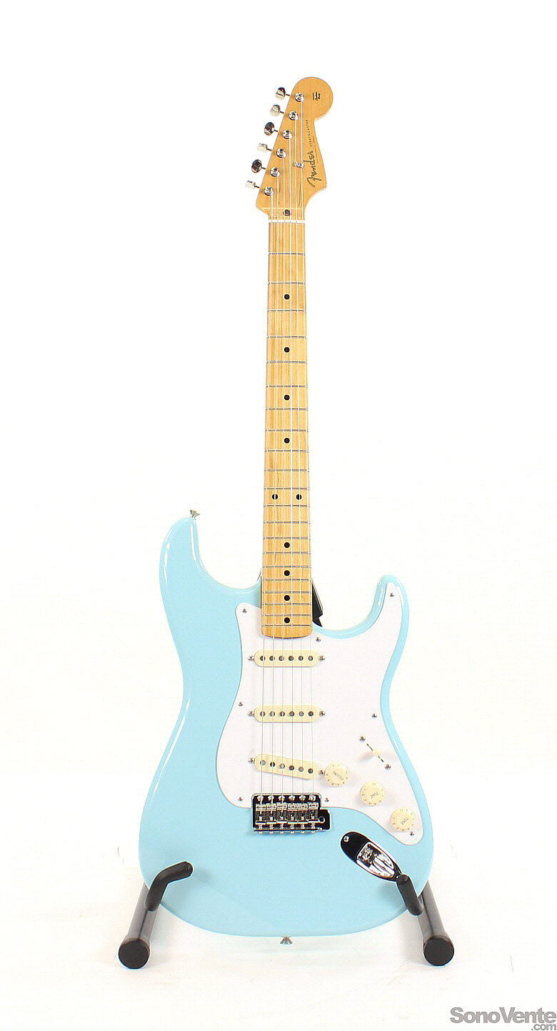 Fender 50's Stratocaster - Daphne Blue - Guitare forme ST SonoVente.com