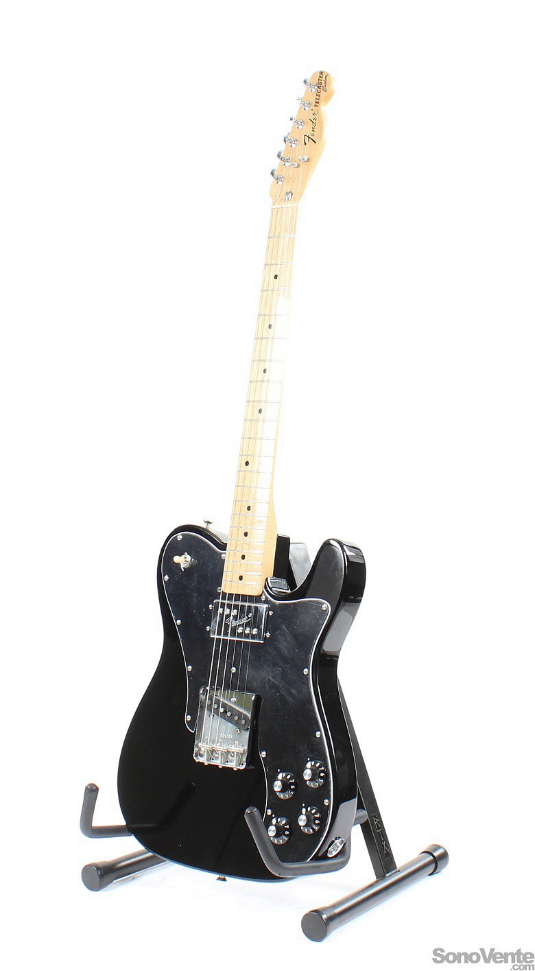 Fender 72 Telecaster Custom - Black - Guitare forme T SonoVente.com