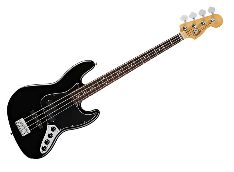 Fender Reggie Hamilton Jazz Bass - Black - Basse électrique SonoVente.com