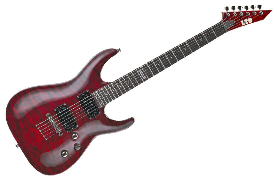 LTD MH-100QMNT STBC - Guitare métal / moderne SonoVente.com