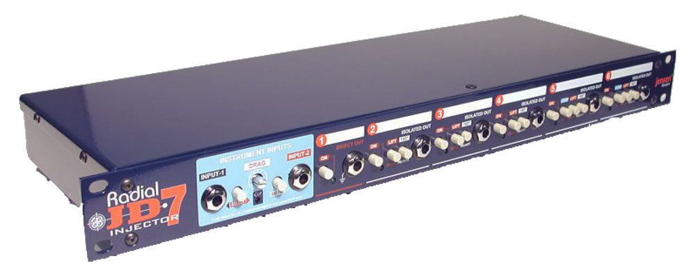 Radial JD7 Injector Guitar Distribution - Elektrische gitaar effecten ...