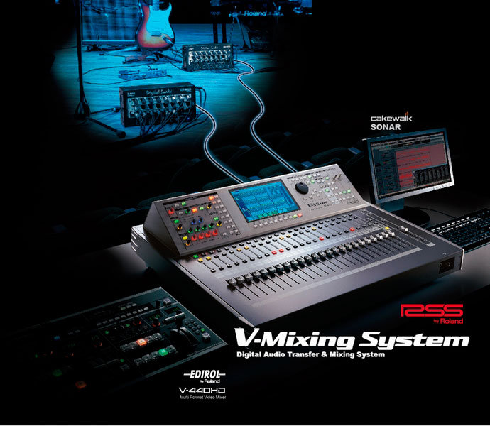 Roland M 400 - Console de mixage numérique SonoVente.com