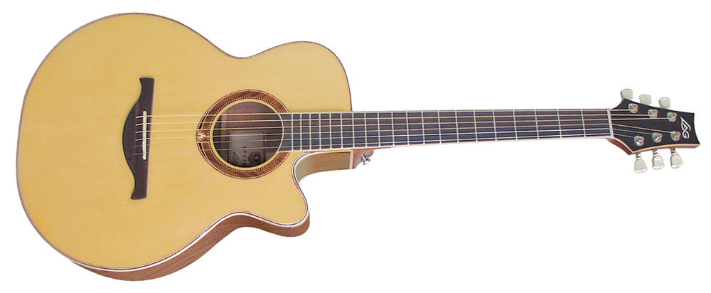 LAG 4 Seasons Spring 4S100BCE - Guitare folk électro SonoVente.com