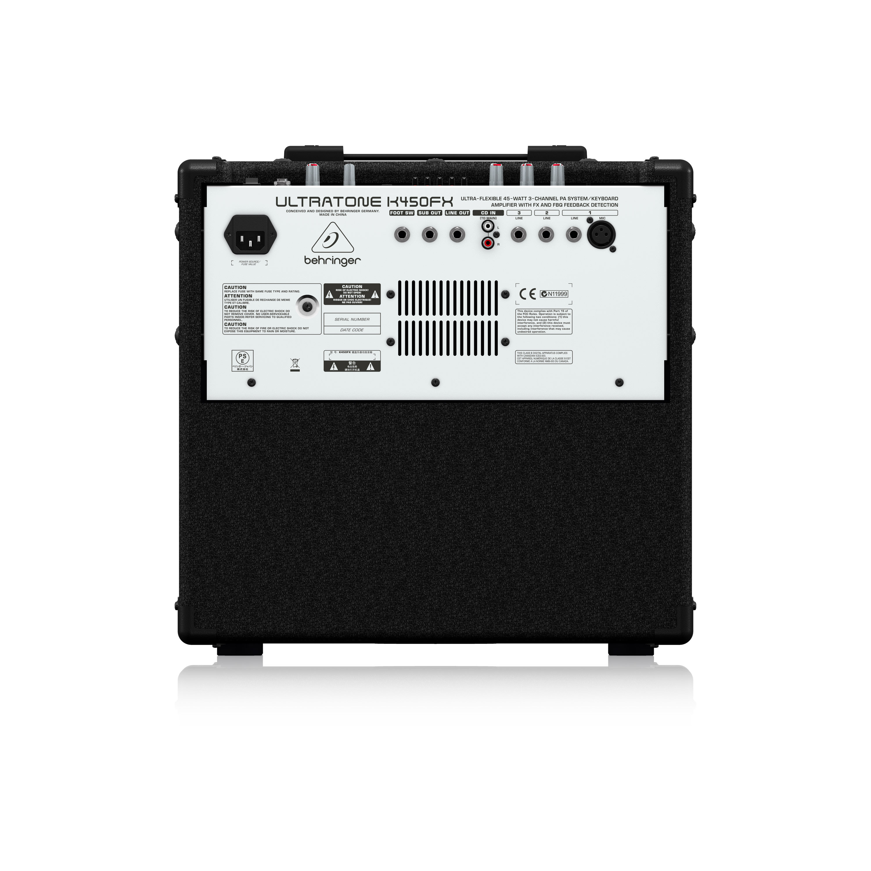 Behringer K450FX ULTRATONE - Ampli clavier SonoVente.com