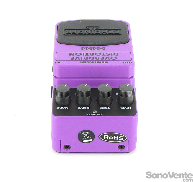 Behringer OD100 OVERDRIVE DISTORTION - Effets Guitare Electrique ...