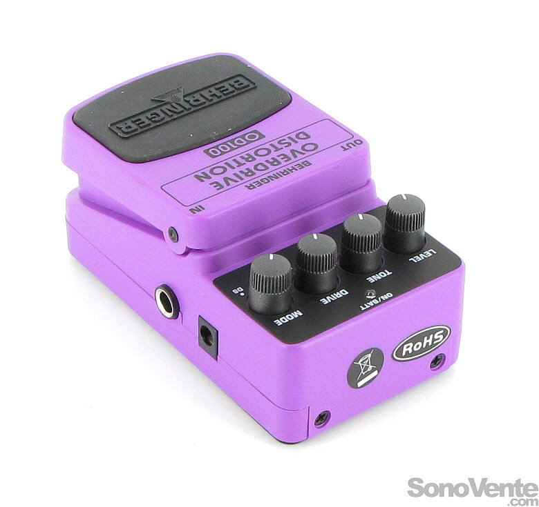 Behringer OD100 OVERDRIVE DISTORTION - Effets Guitare Electrique ...