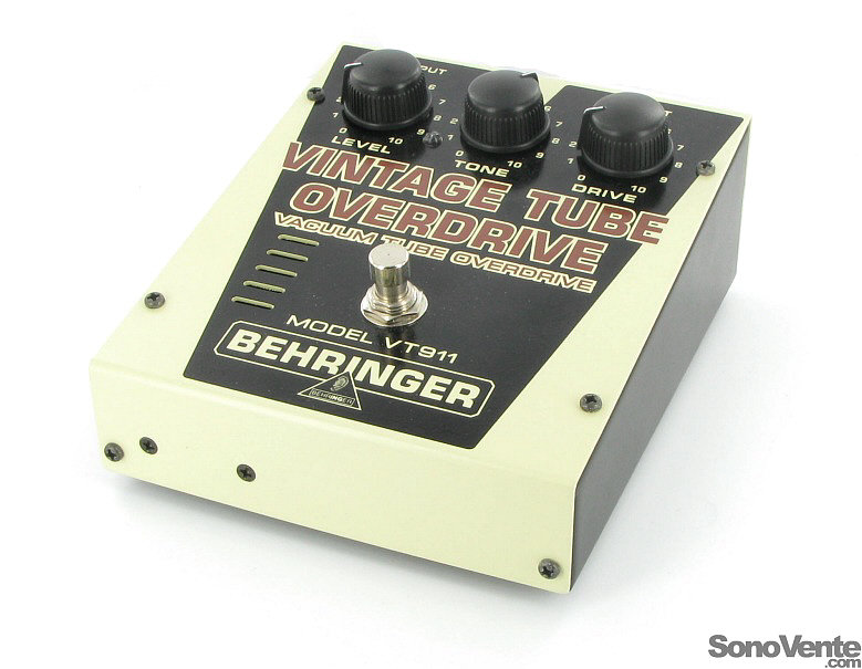 Behringer VT911 VINTAGE TUBE OVERDRIVE - Effets guitare électrique ...