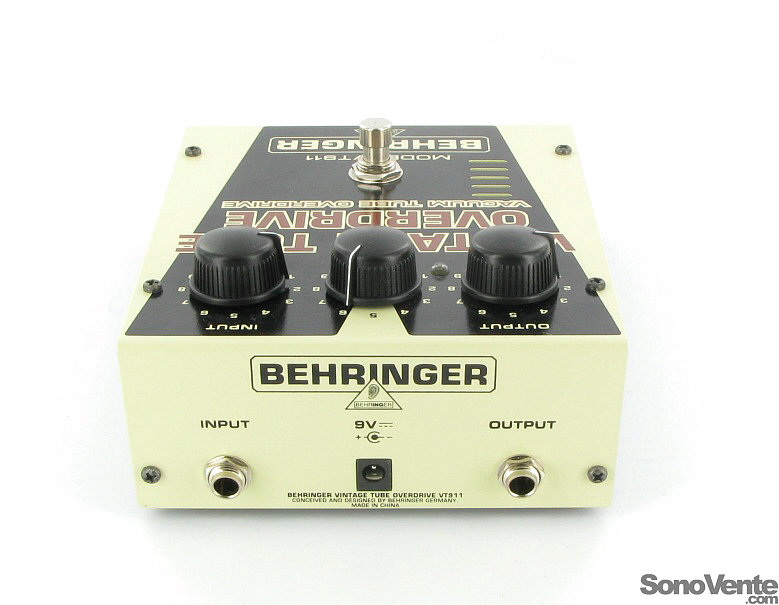 Behringer VT911 VINTAGE TUBE OVERDRIVE - Effets guitare électrique ...