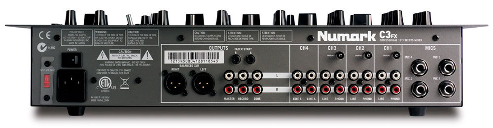 Numark C3 FX - Table de Mixage 19 SonoVente.com