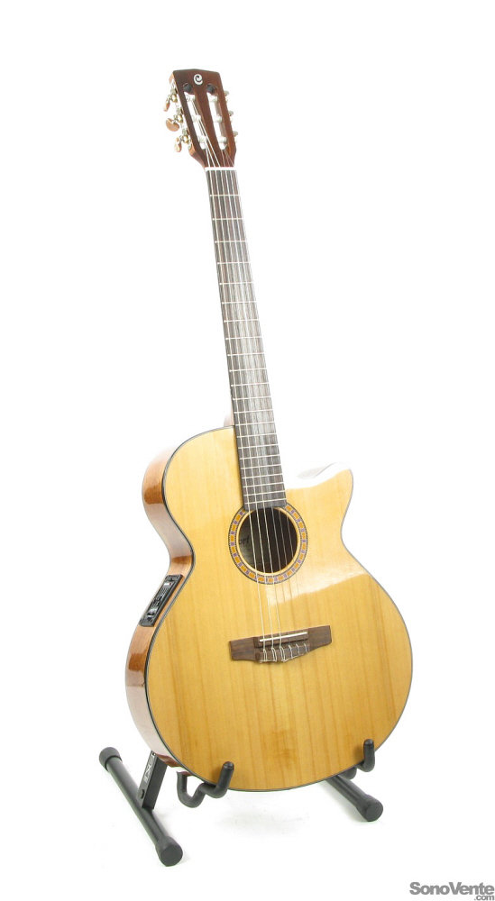 Cort CEC5 Natural Gloss - Guitare électro nylon SonoVente.com